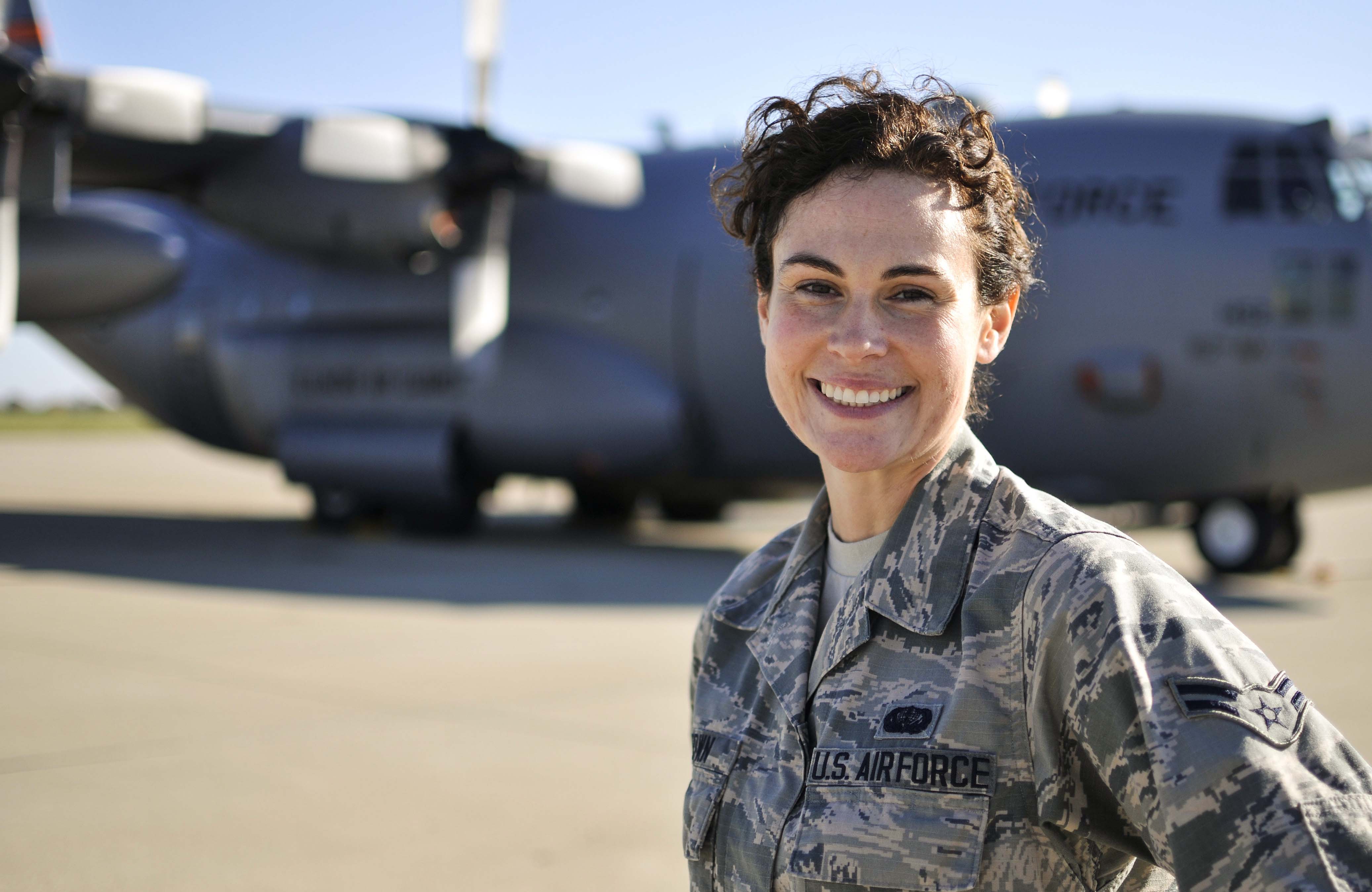 The unstoppable Airman Brown