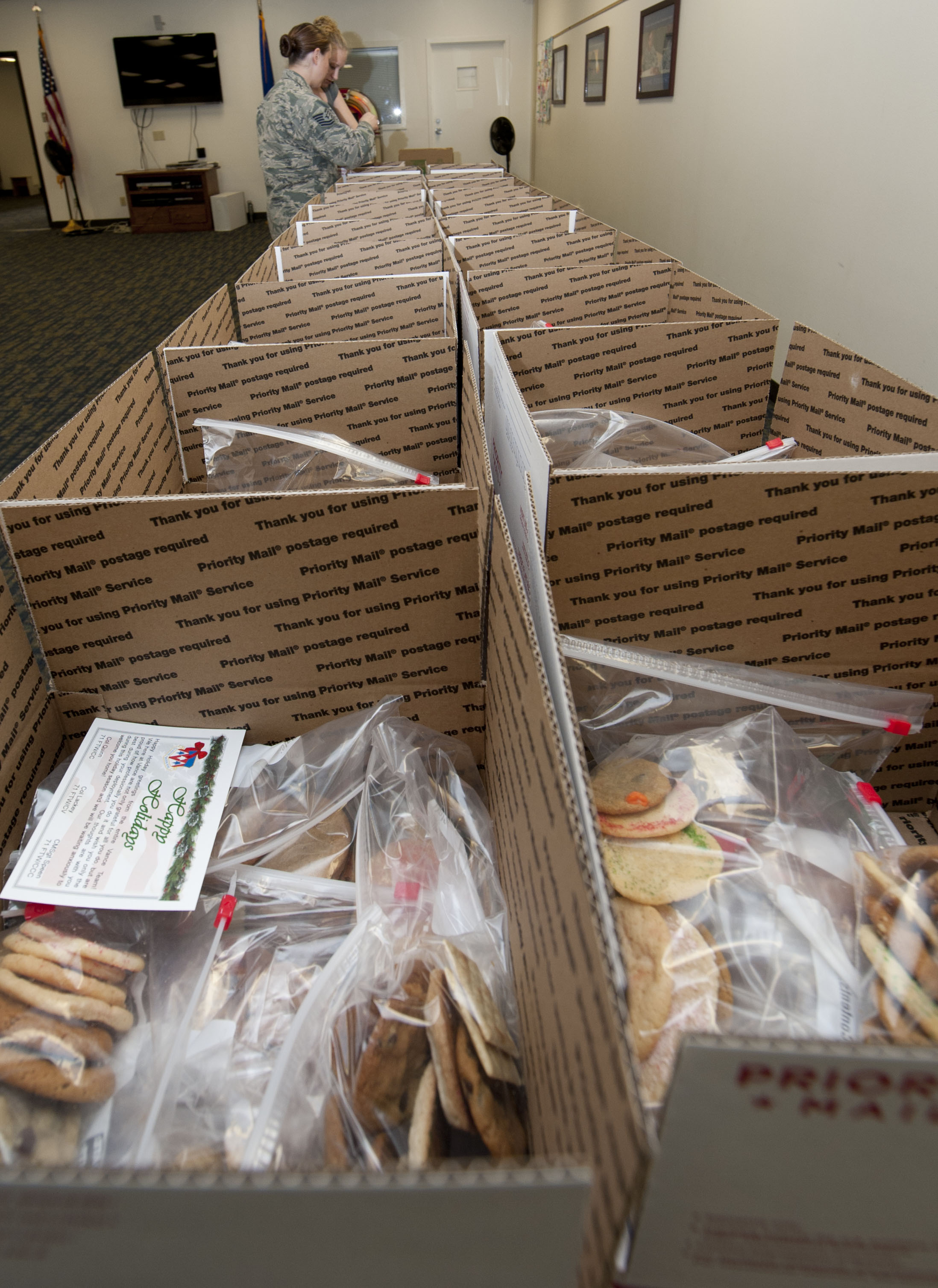 Operation Cookie Cutter churns out 1,600 sweet treats > Vance Air Force ...