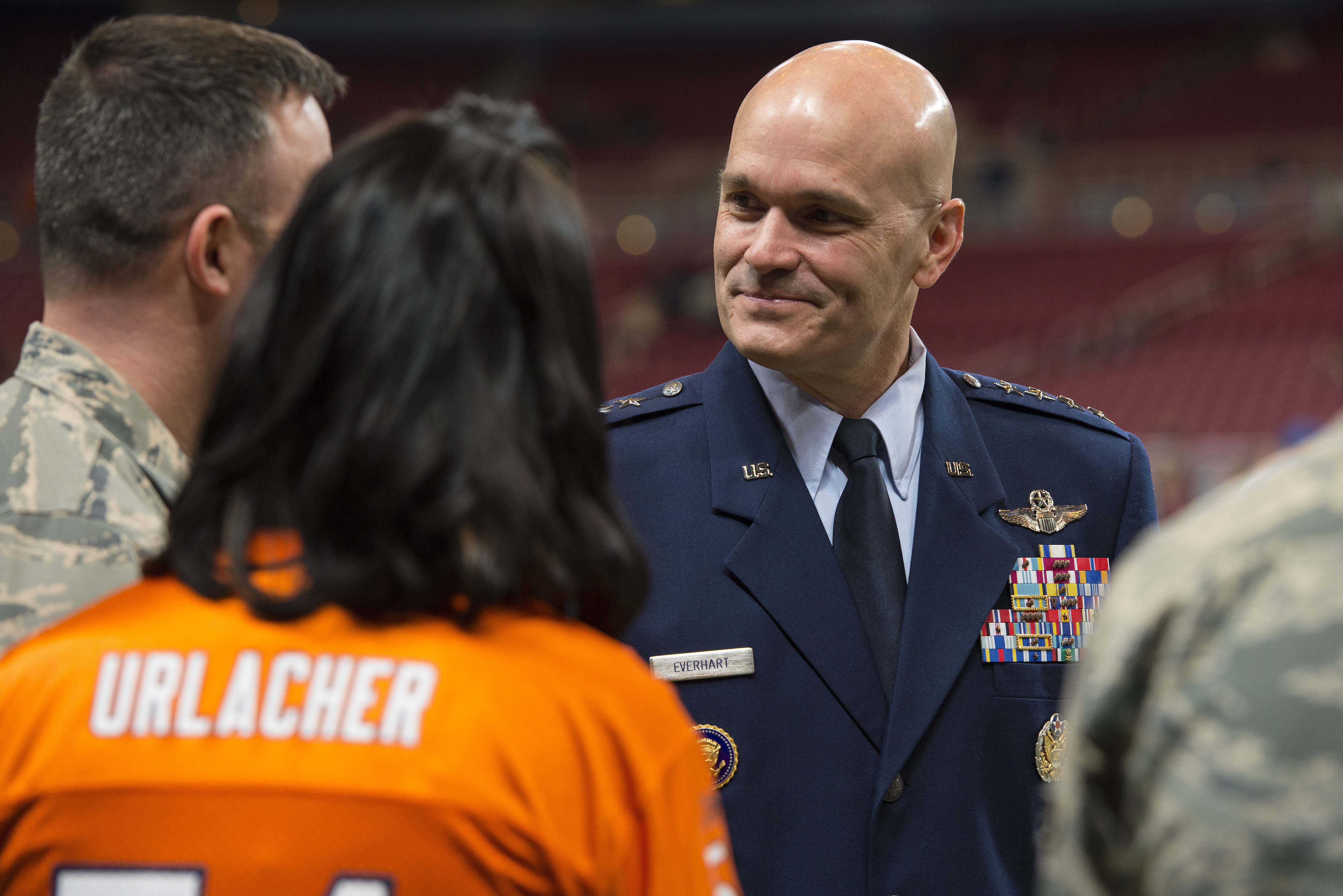 AMC represents during military appreciation game