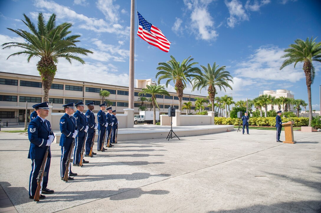 PAFB Honor Guard Demo