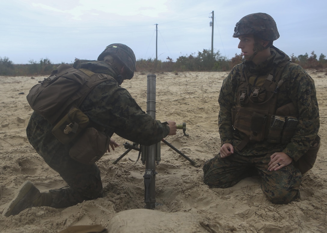 3/6 fires mortars rain or shine