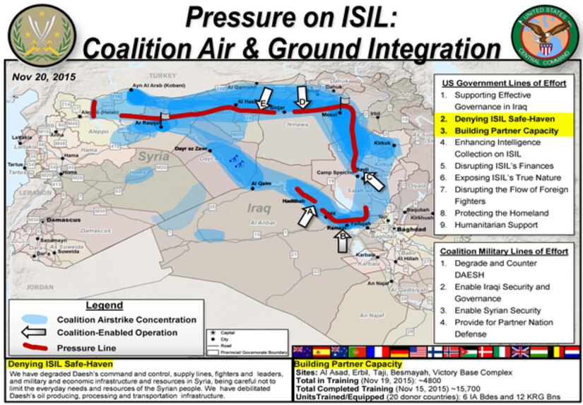 Operation Inherent Resolve airstrikes proving effective in Iraq, Syria ...
