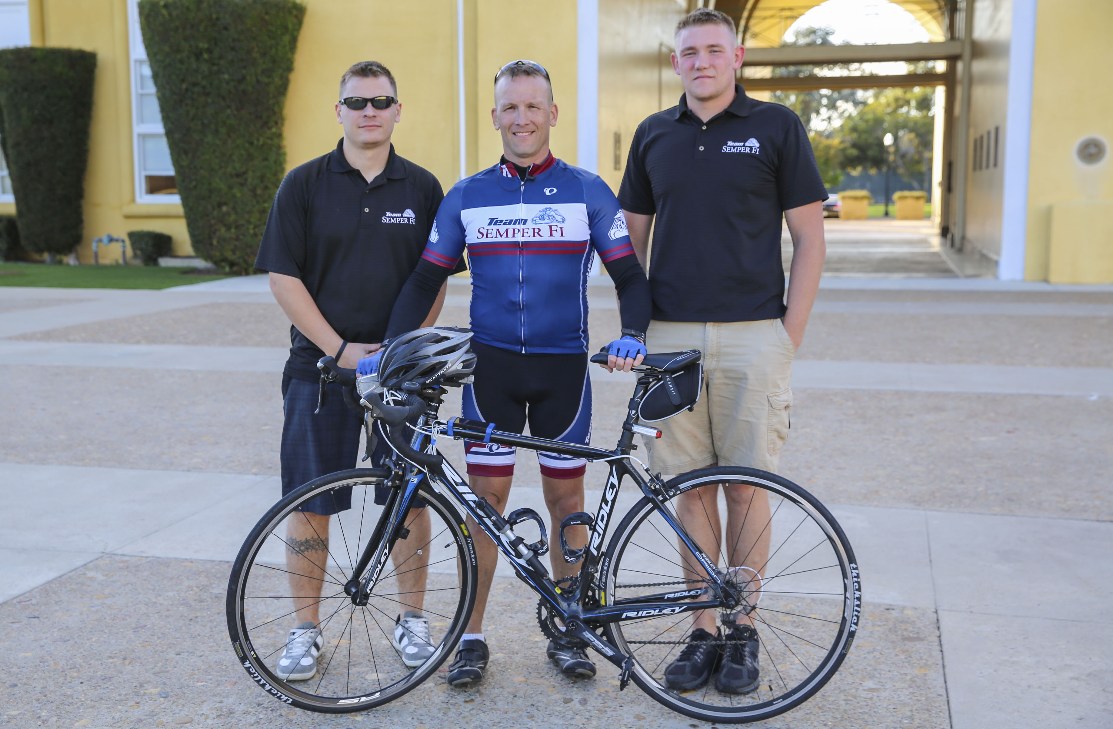 Marine cycles 240 miles on Marine Corps birthday