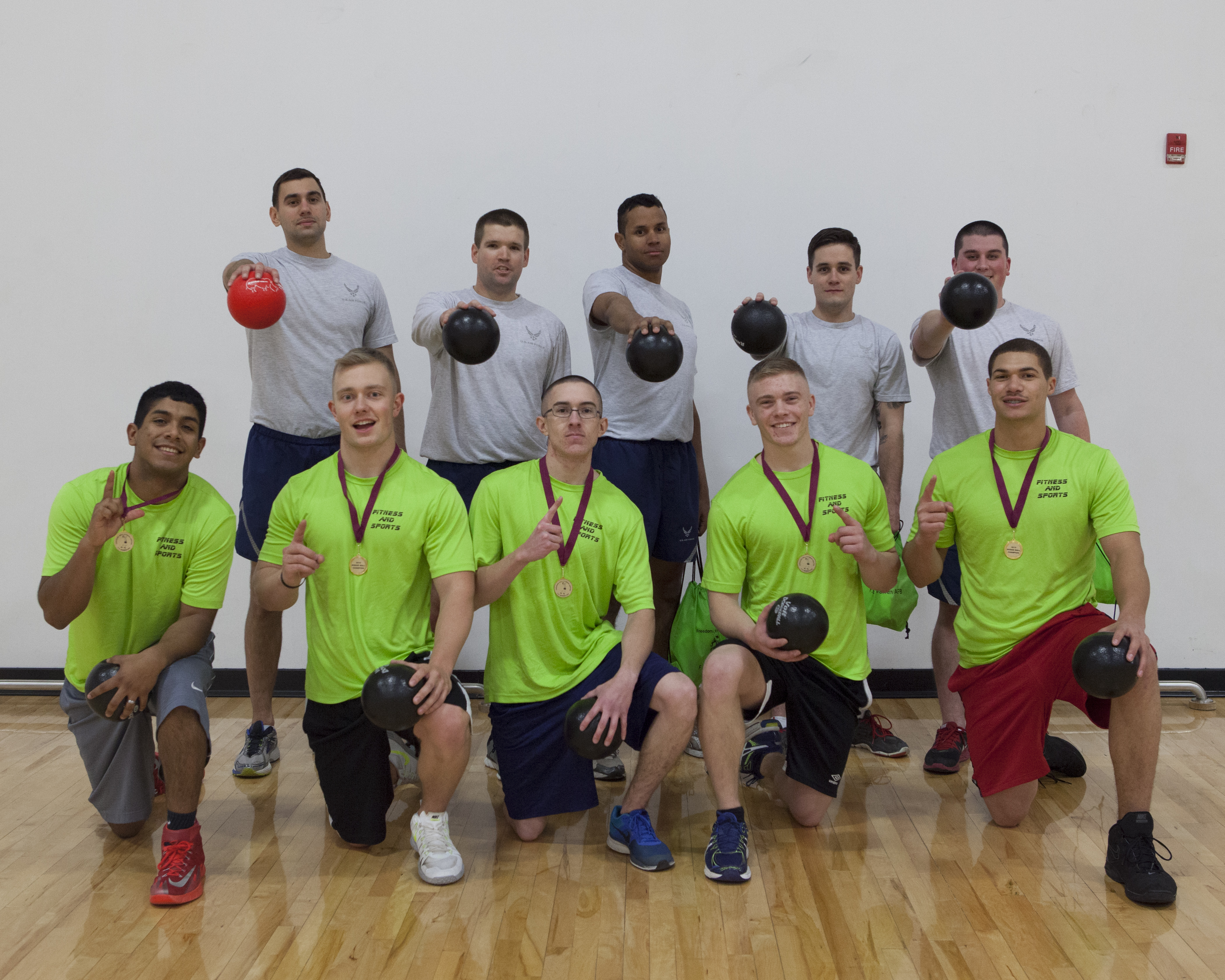 Fitness center hosts dodgeball tournament > F.E. Warren Air Force Base ...