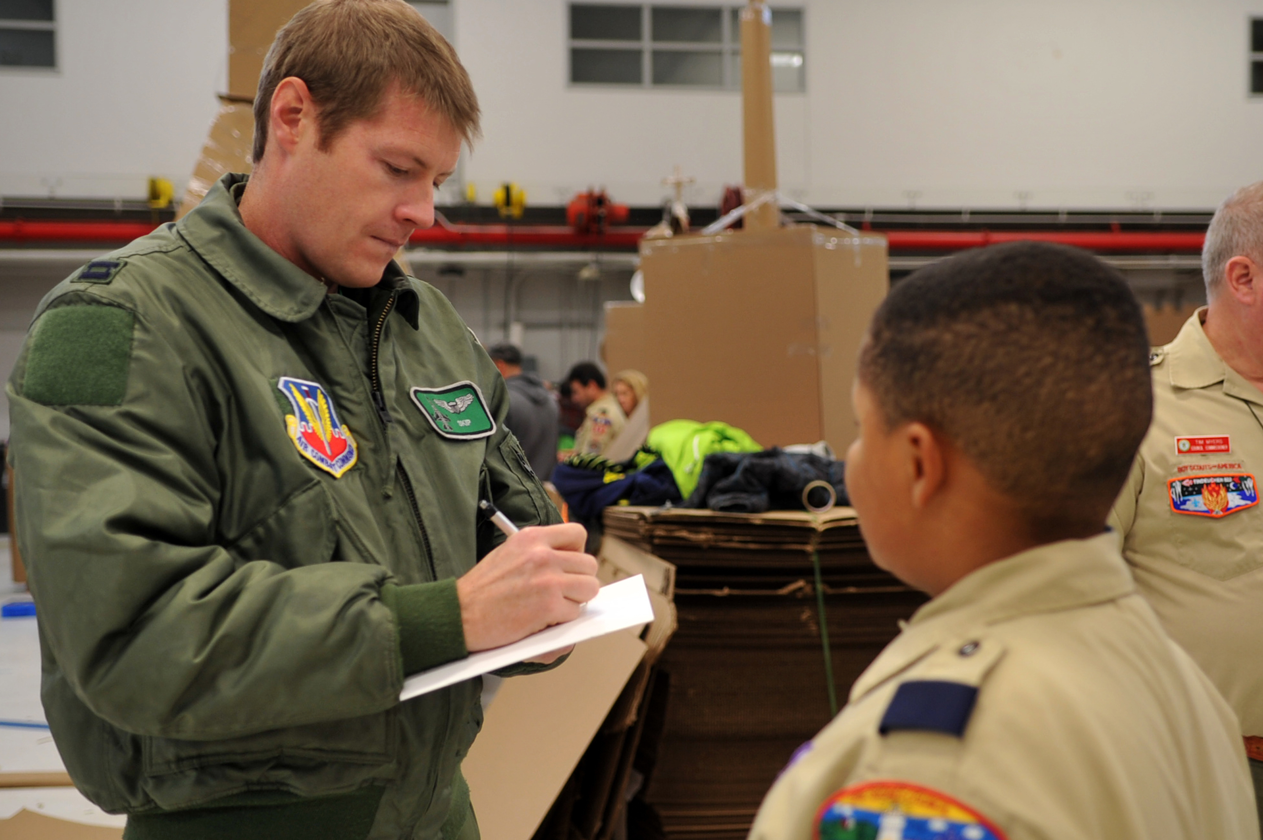 180th Fighter Wing Partners with Boy Scouts of America to Promote STEM