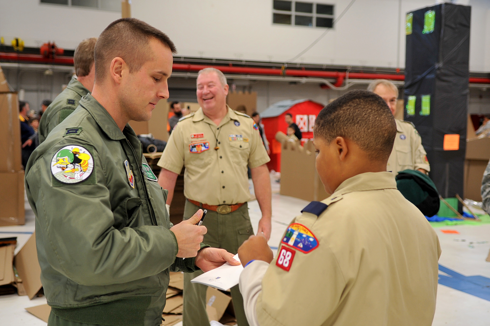 180th Fighter Wing Partners with Boy Scouts of America to Promote STEM