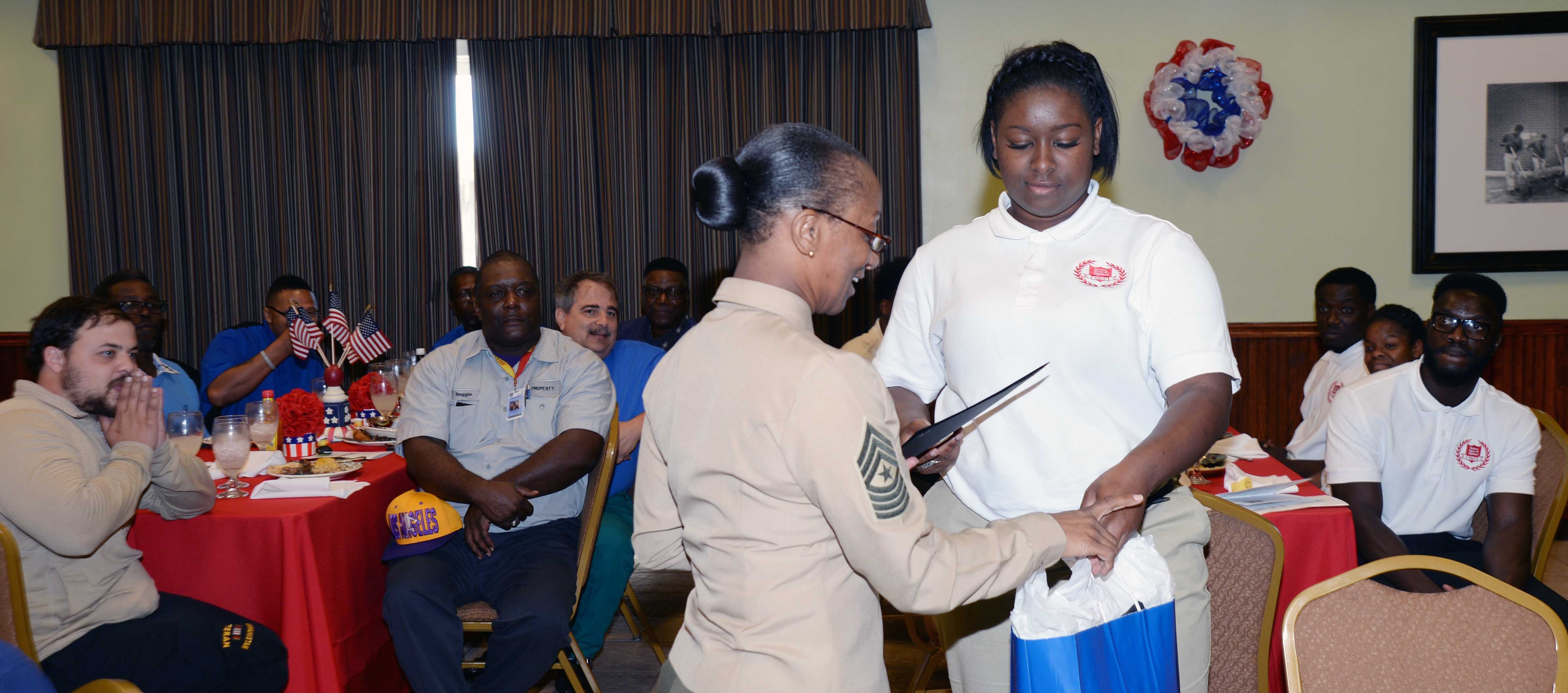LOGCOM sergeant major speaks at Turner Job Corps’ Veterans Appreciation ...