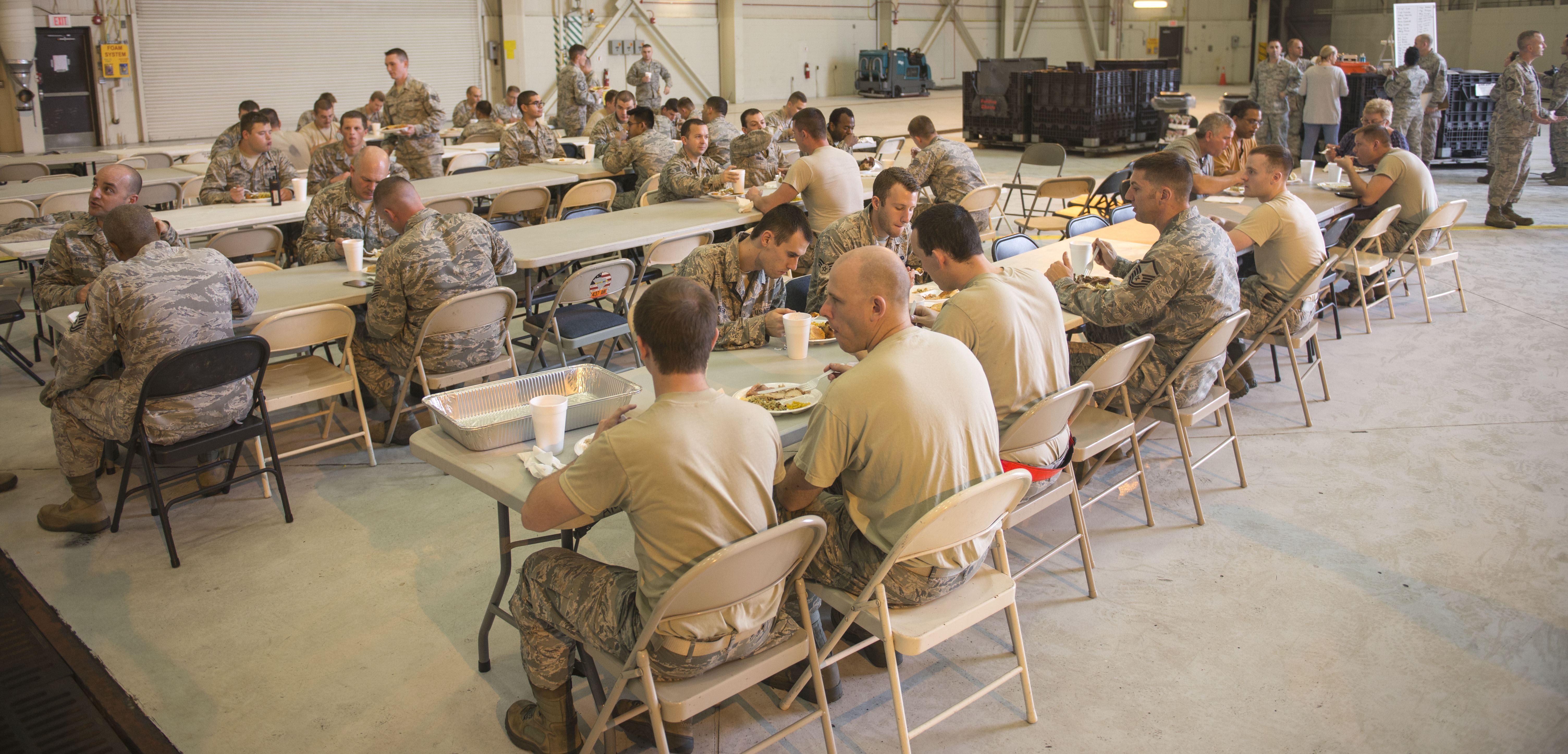 437th AMXS gathers for Thanksgiving potluck > Joint Base Charleston ...