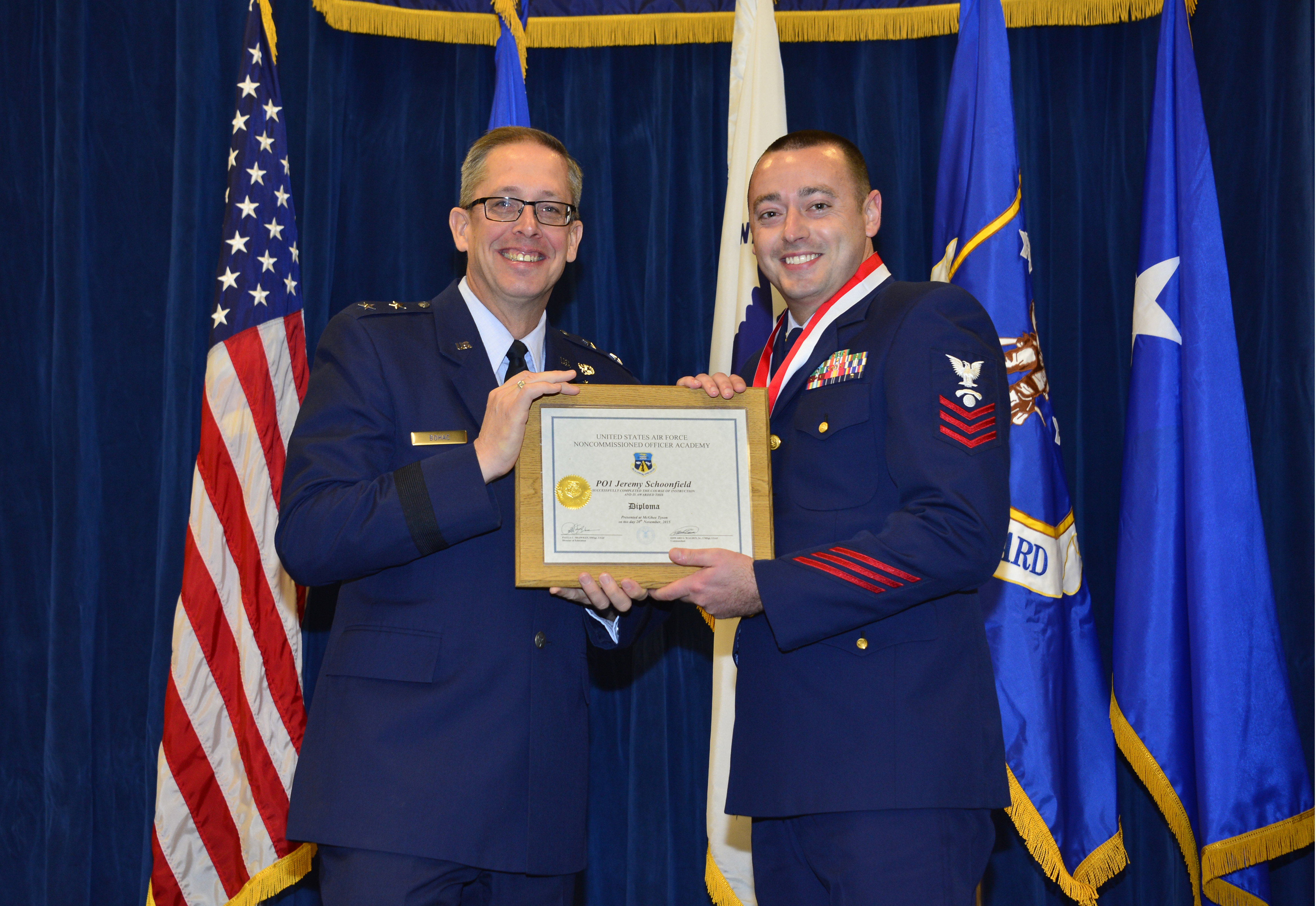 NCOA class 16-1 graduation