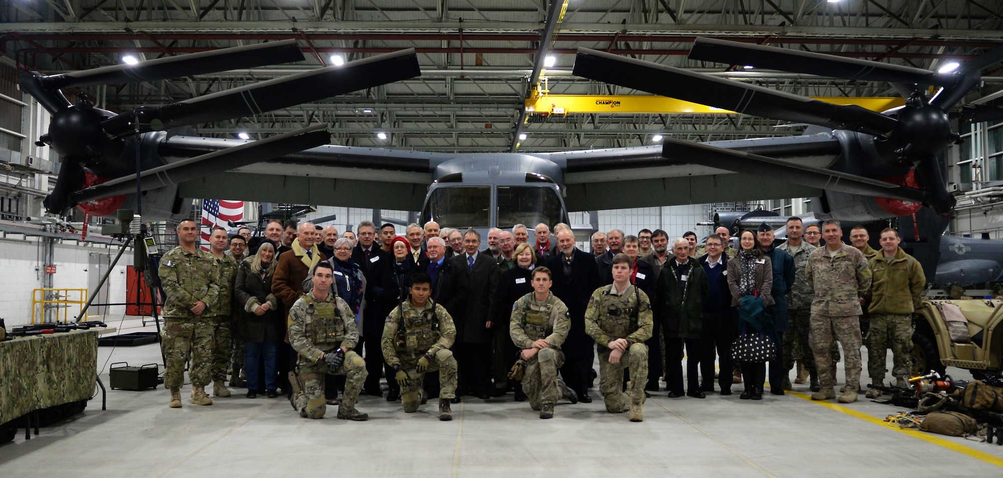 Norfolk Parish Council community members tour 352nd SOW > Air Force ...