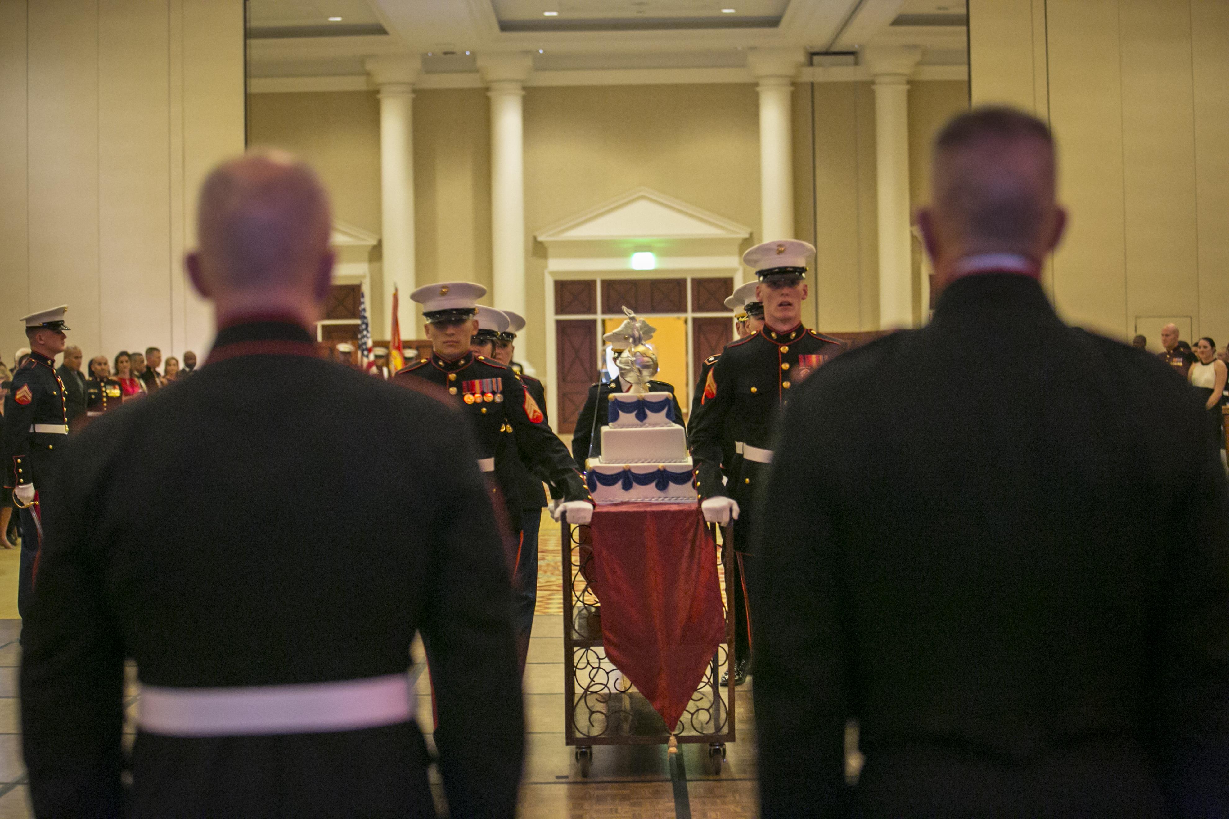 Headquarters Battalion celebrates 240th Marine Corps Birthday