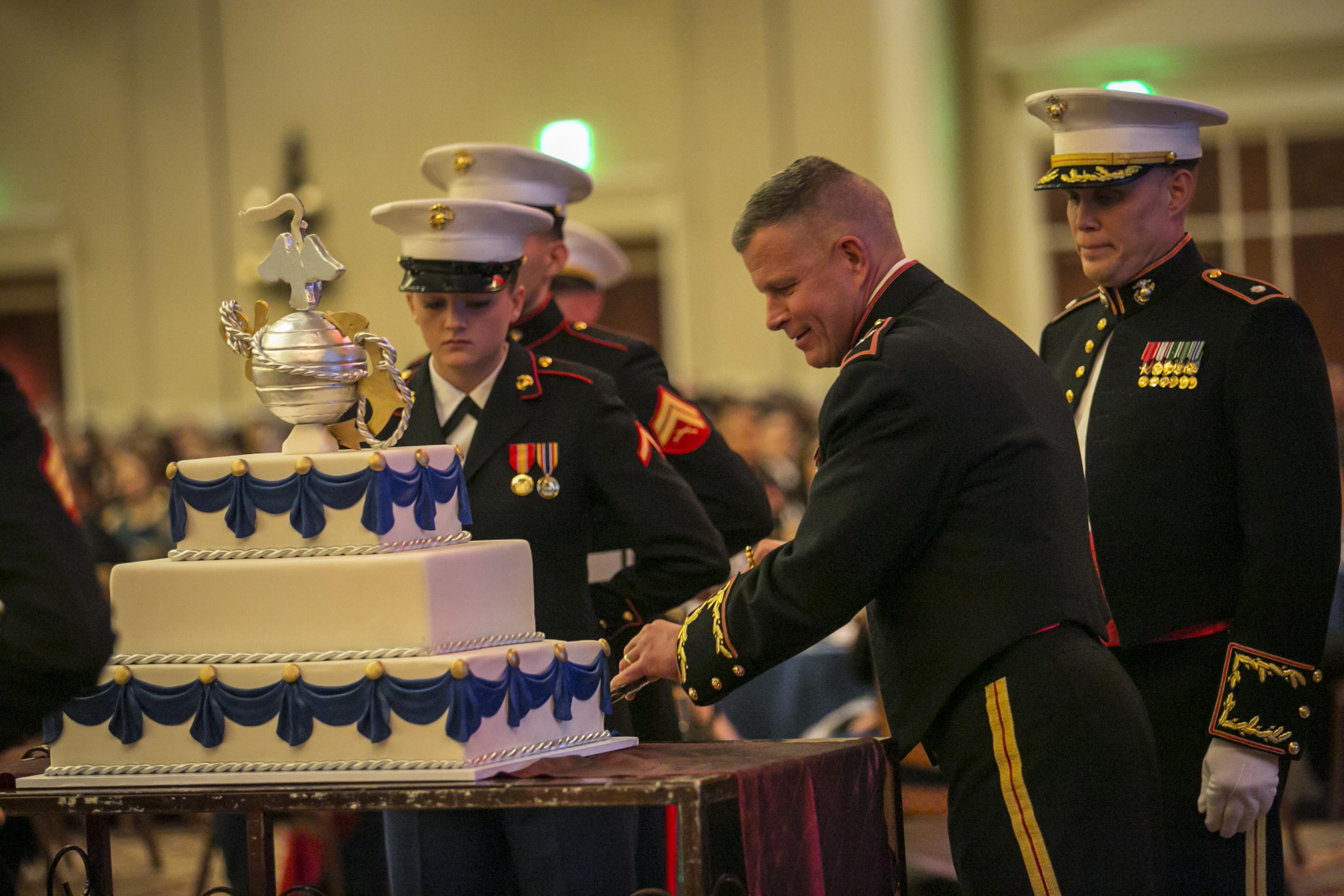 Headquarters Battalion celebrates 240th Marine Corps Birthday