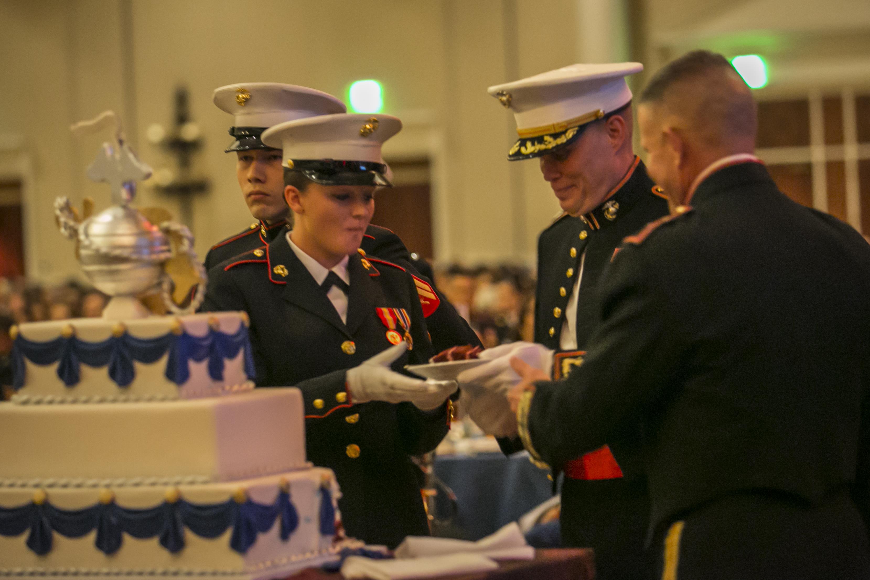 Headquarters Battalion celebrates 240th Marine Corps Birthday