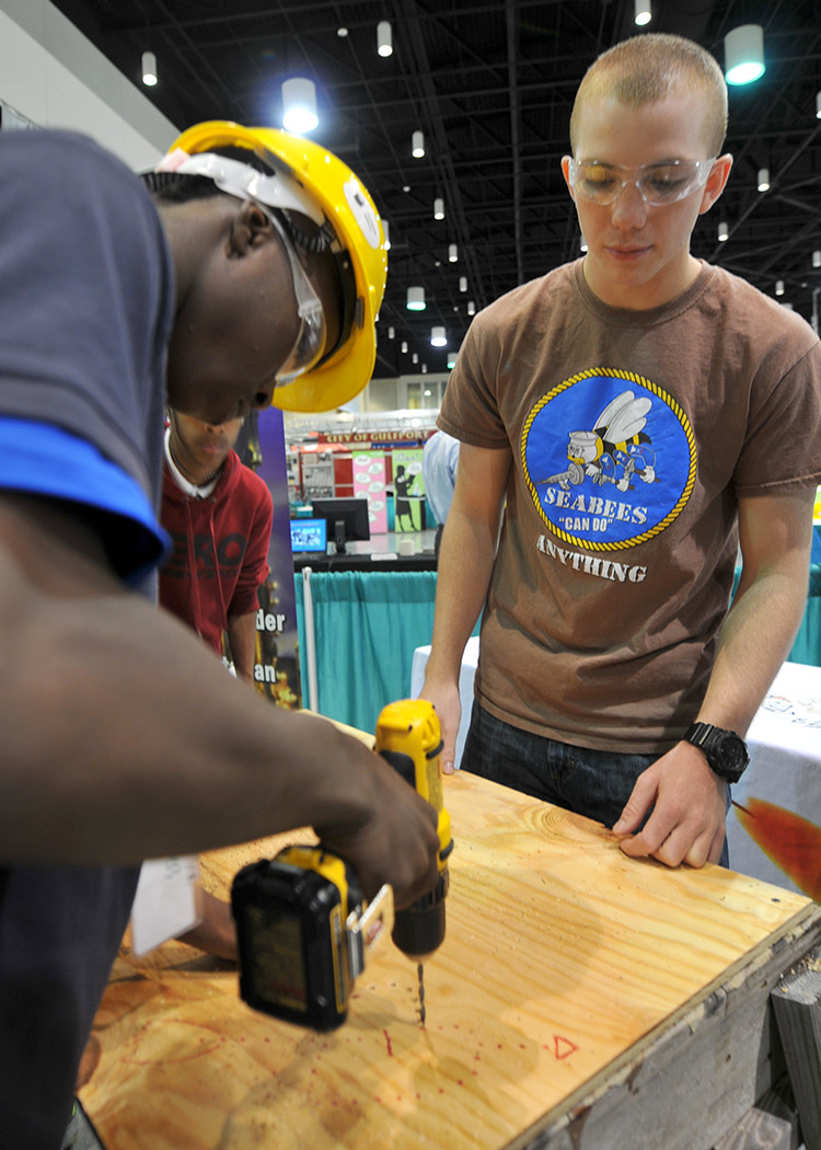 NCG 2 Personnel Help Engage, Educate and Empower Students > Seabee ...