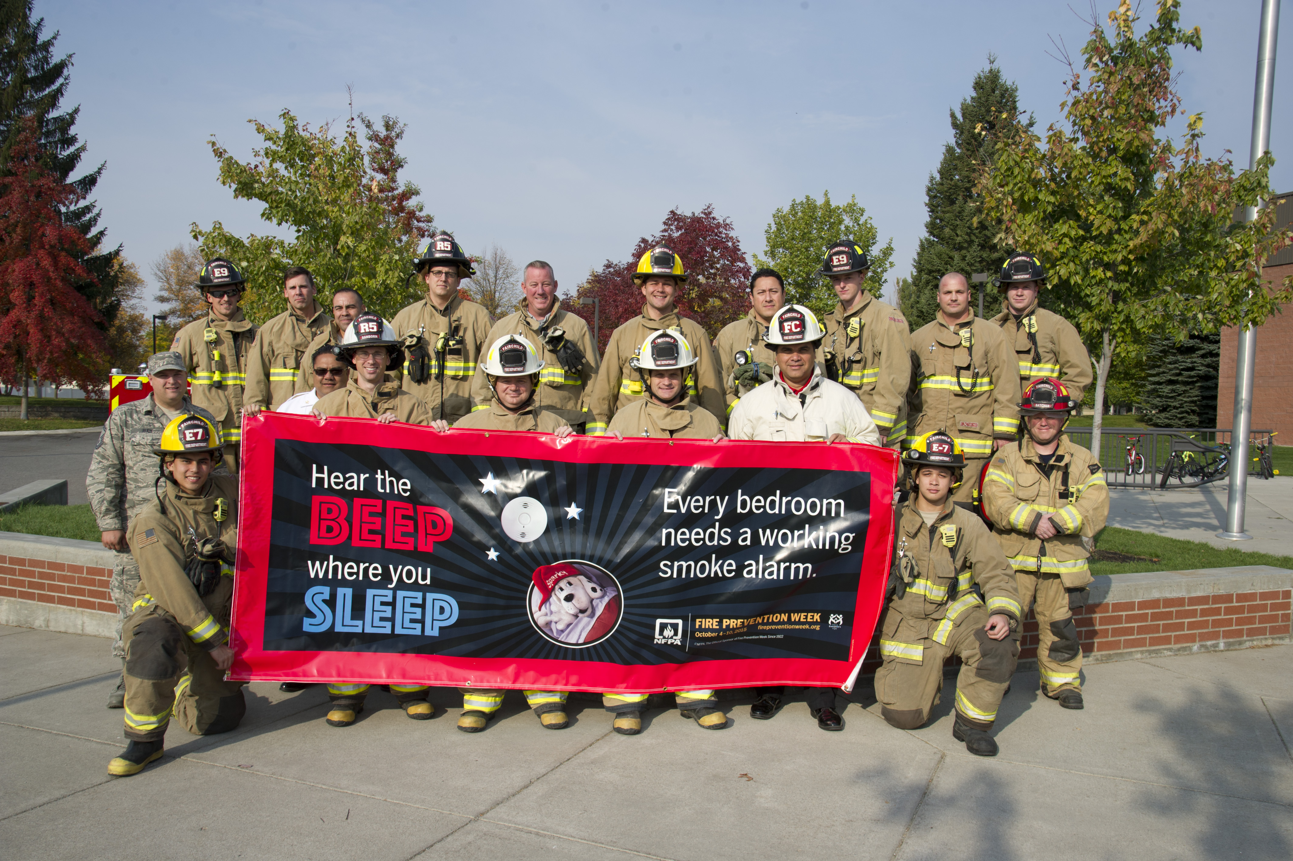 Alarms raised! Fire Prevention Week sounded > Fairchild Air Force Base ...