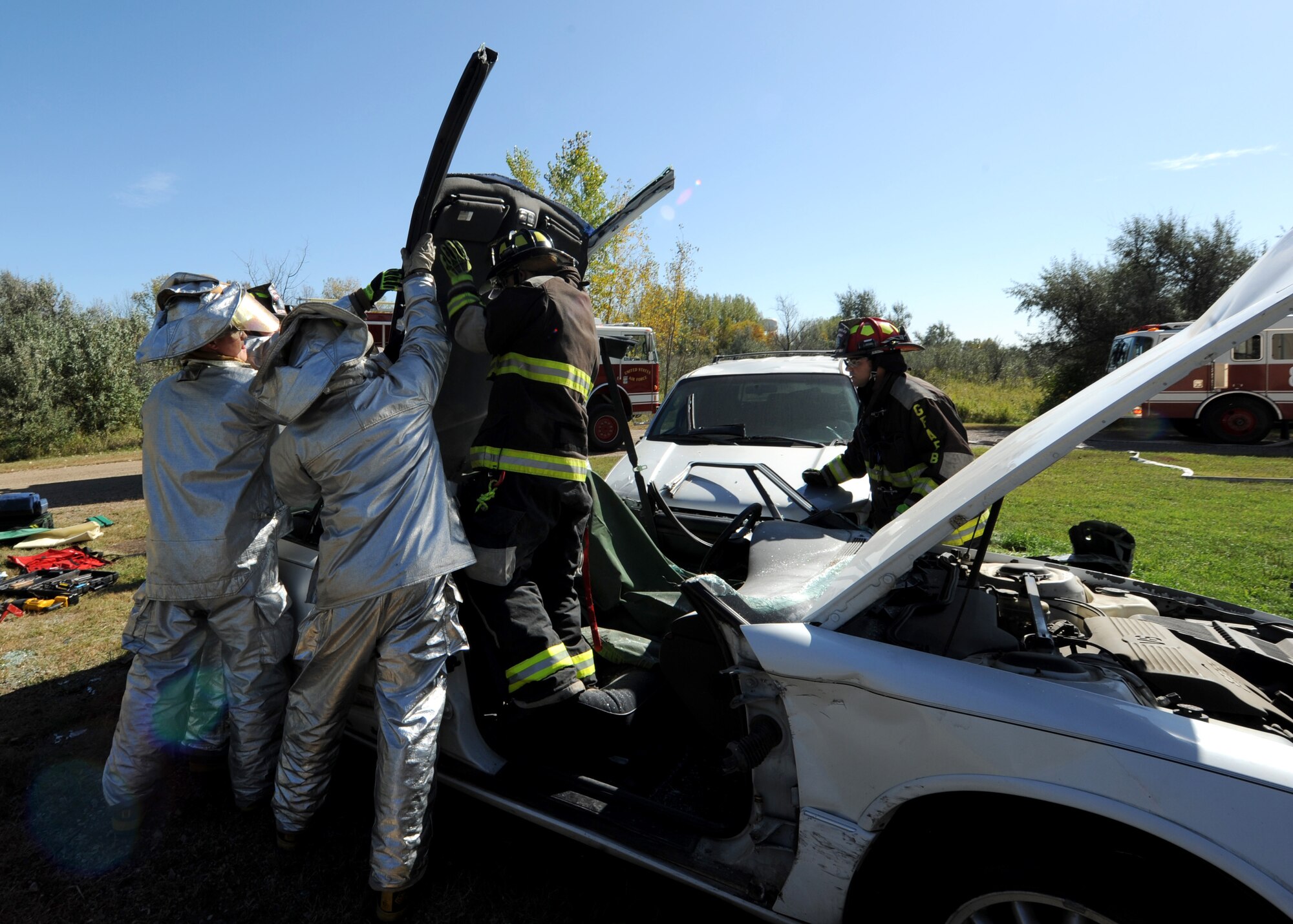 319th CES Fire Department trains to save lives > Grand Forks Air Force ...