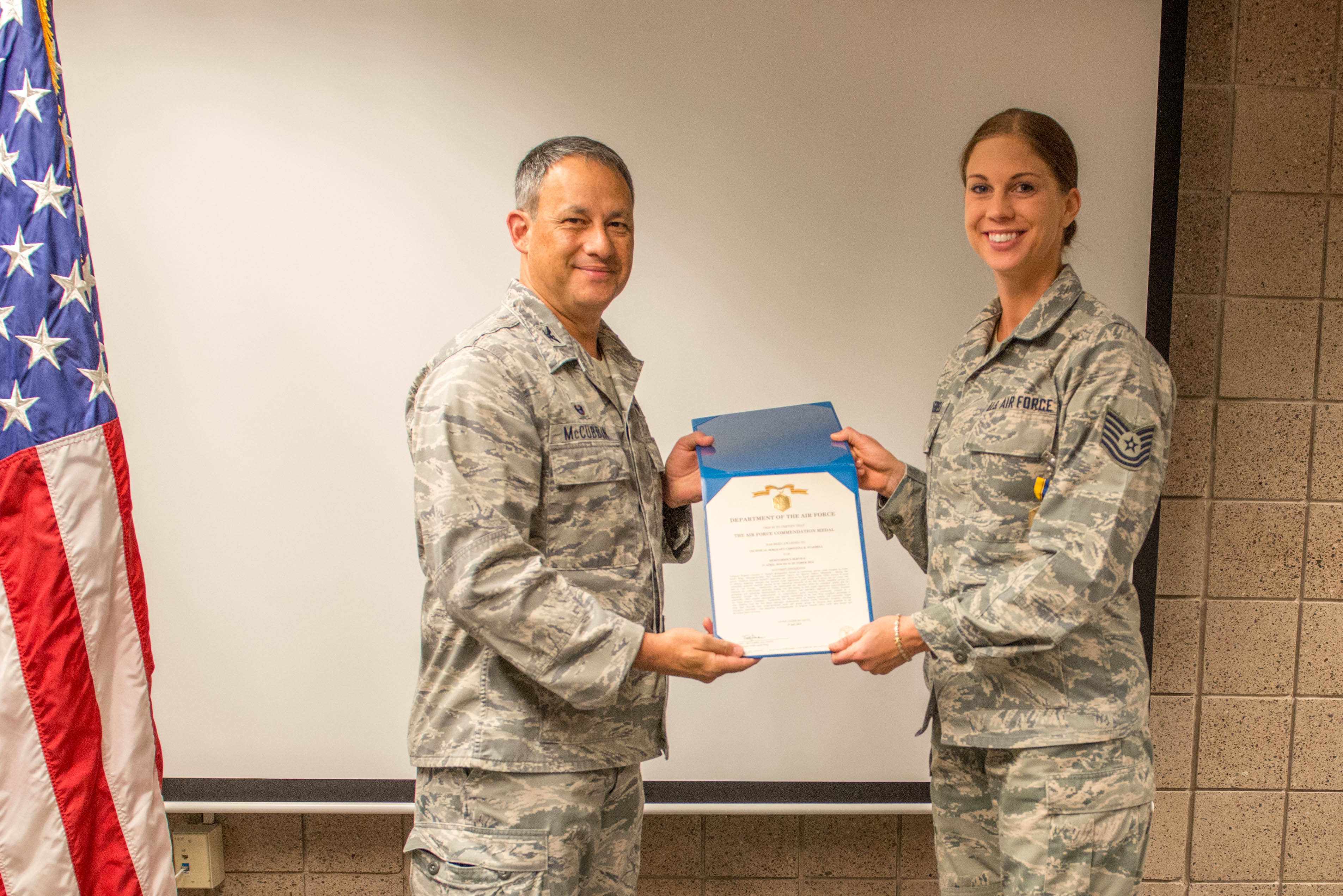 Staebell awarded AF Commendation Medal > Minneapolis-St Paul Air ...