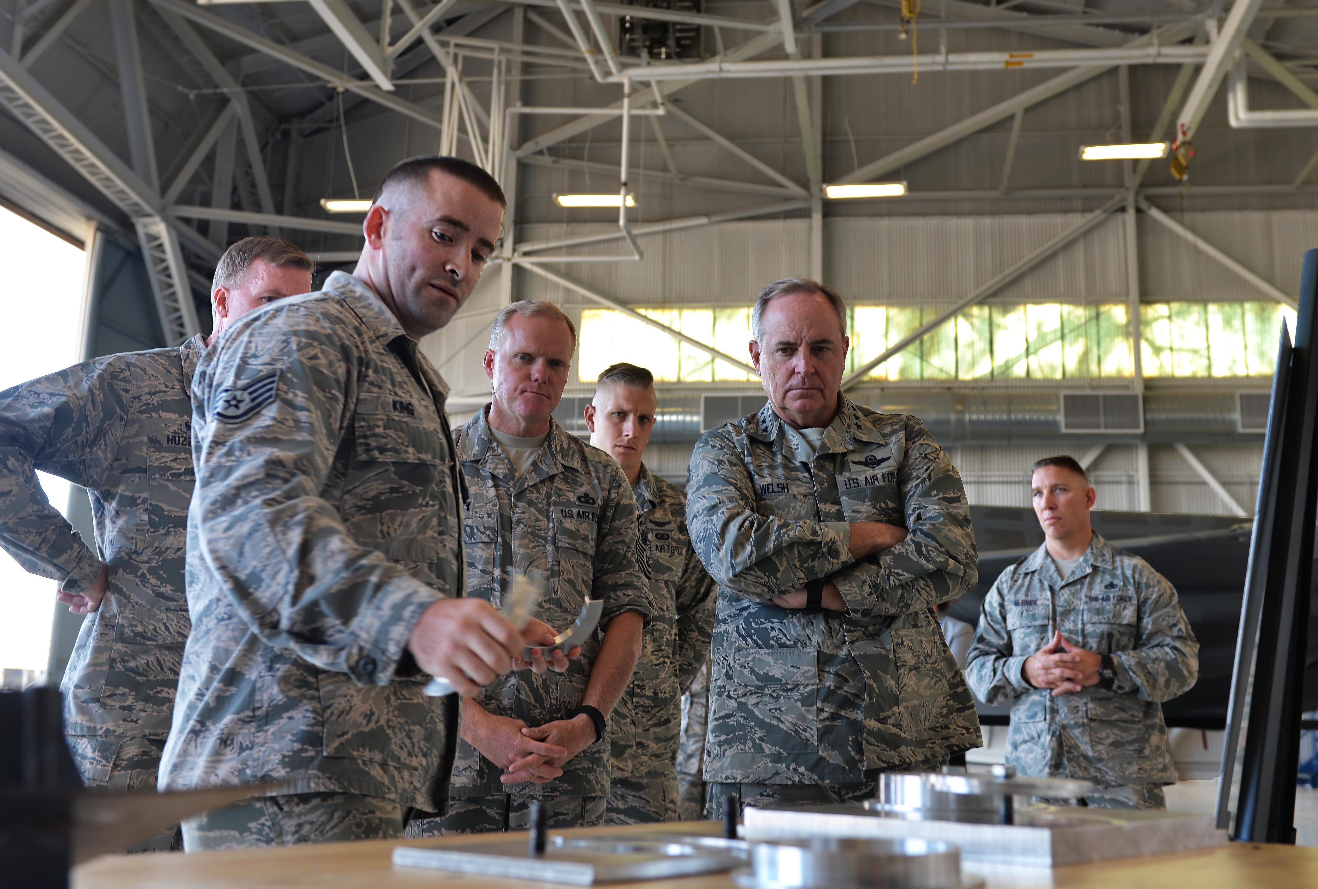 CSAF, CMSAF visits 33rd Fighter Wing > Air Education and Training ...