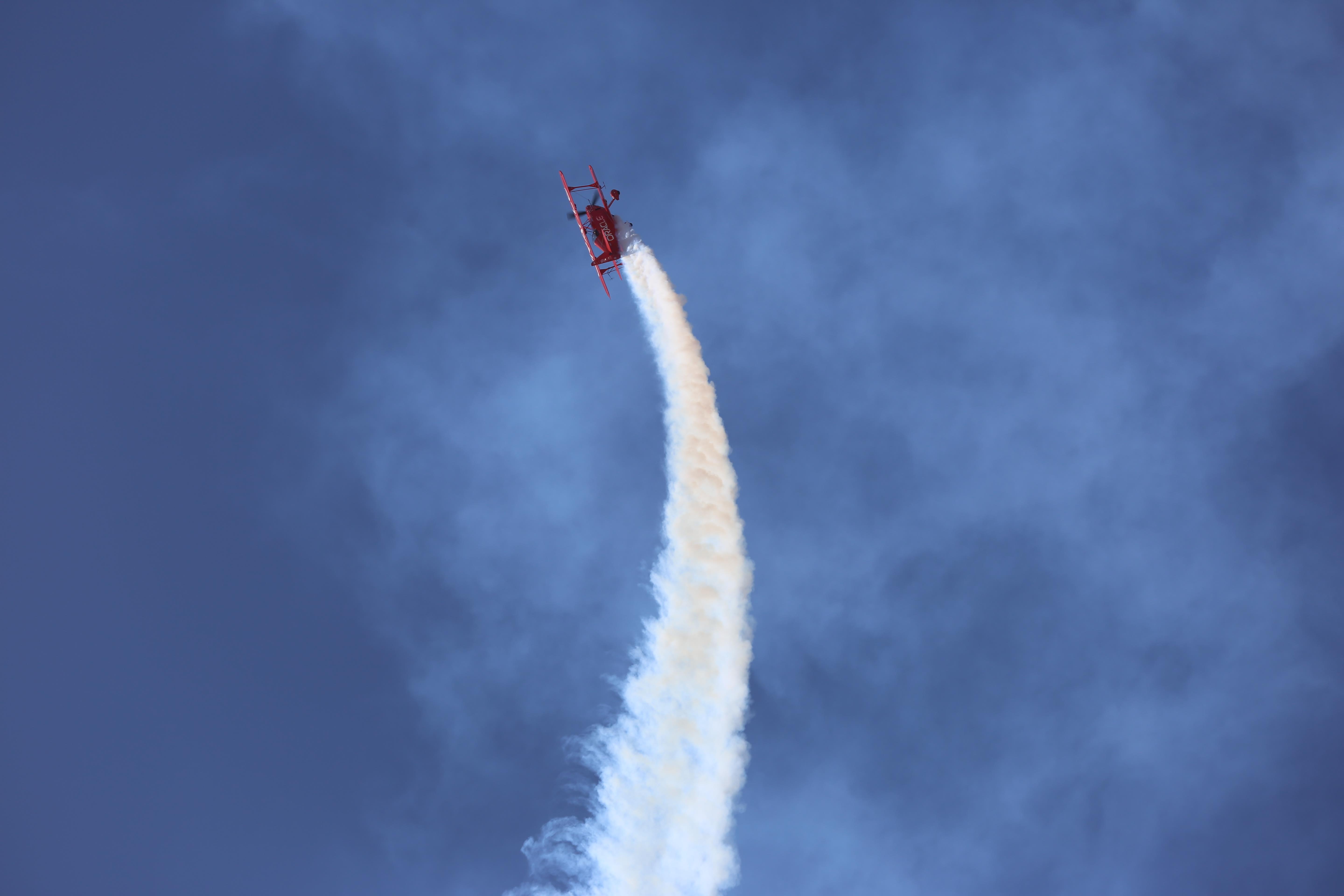 Oracle Challenger performs at 2015 Miramar Air Show