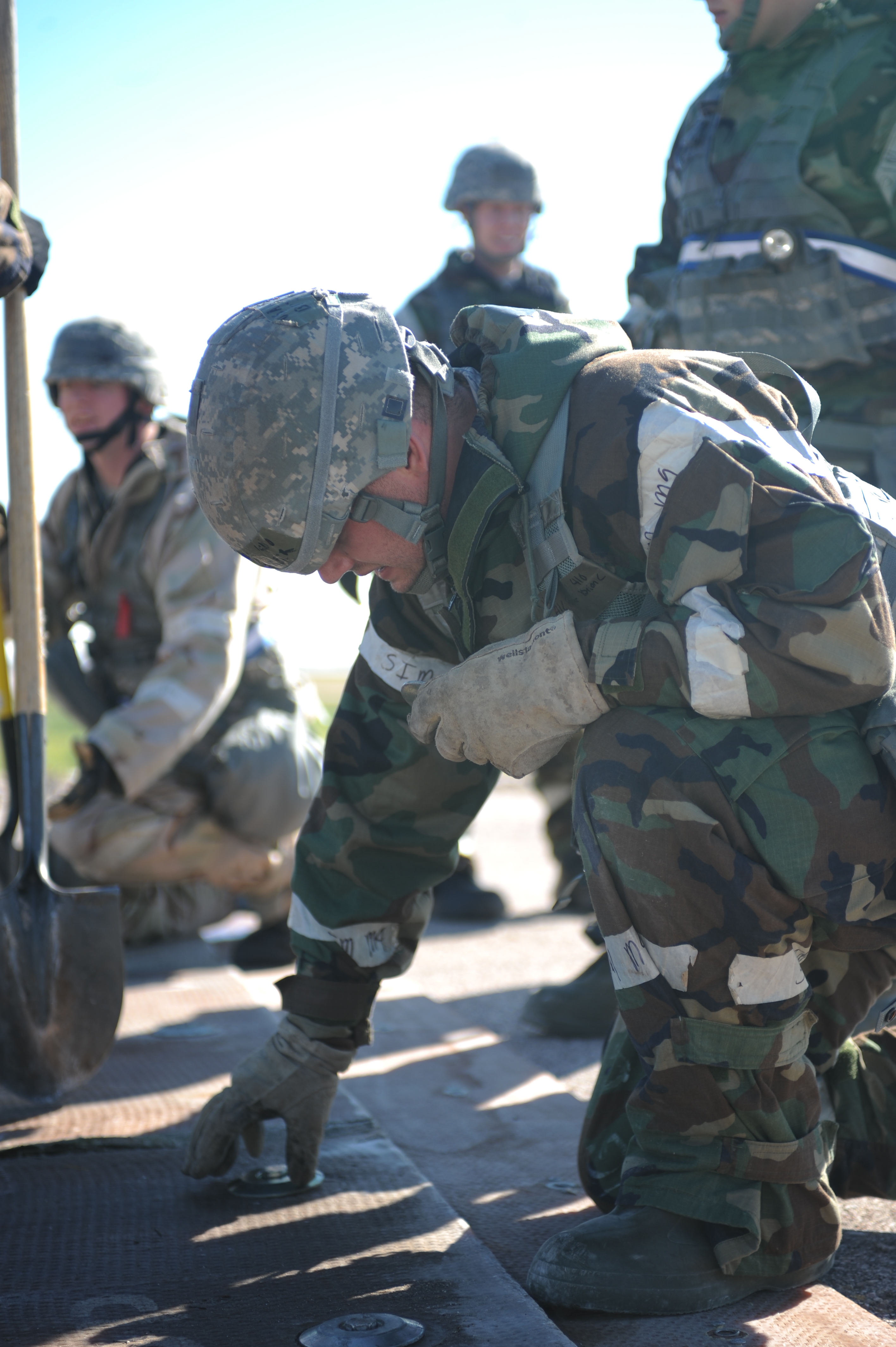 28th CES performs speed training exercise