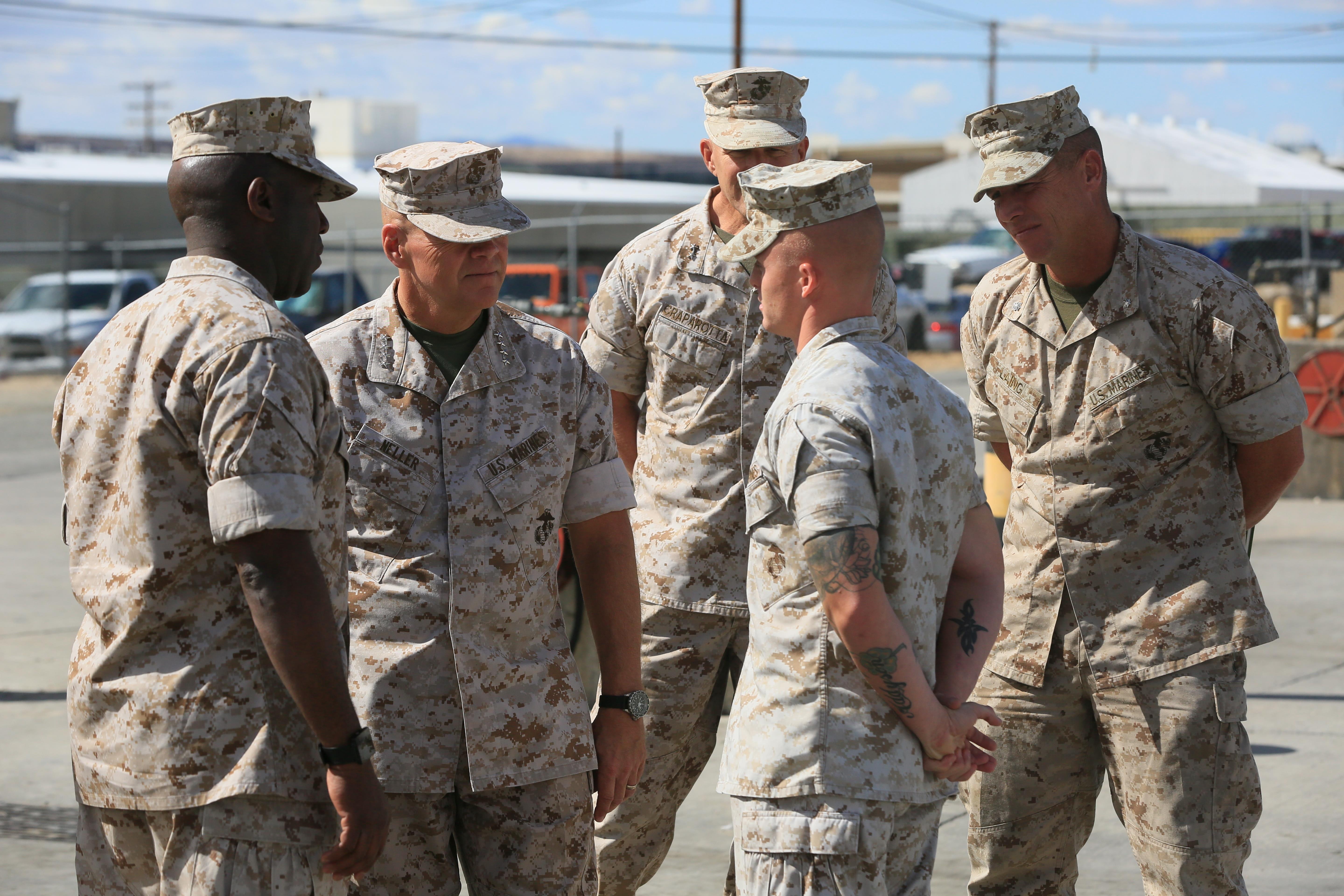 Commandant of the Marine Corps visits Combat Center