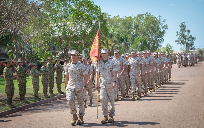 Commanding general, 3rd Marine Division and commander, 1st Brigade ...