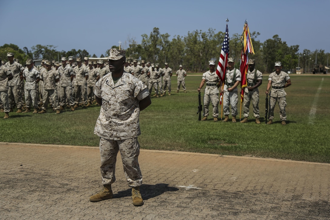 Commanding general, 3rd Marine Division and commander, 1st Brigade ...