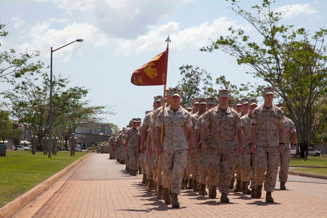 Commanding general, 3rd Marine Division and commander, 1st Brigade ...