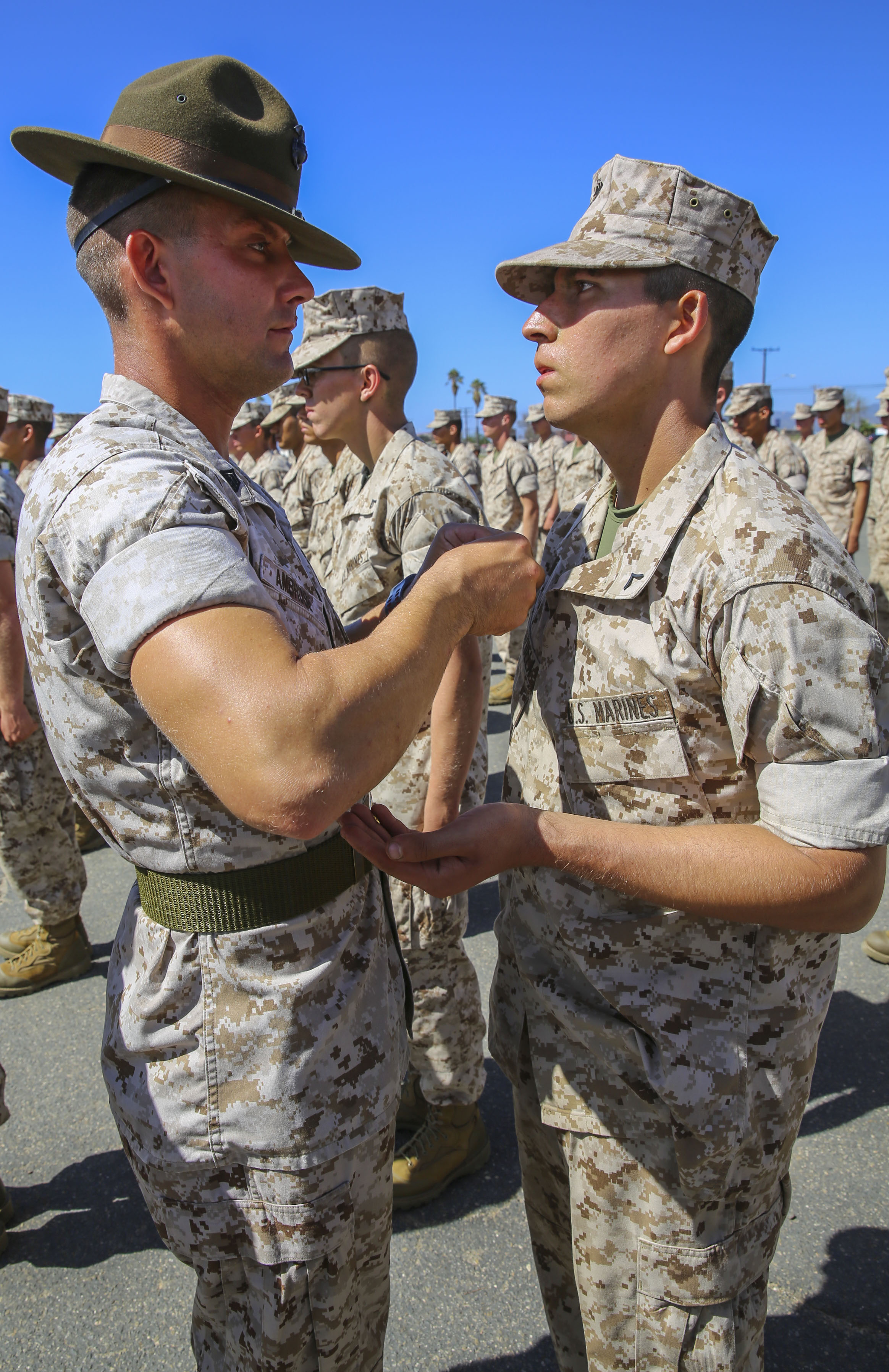 Goals are set for new Marine