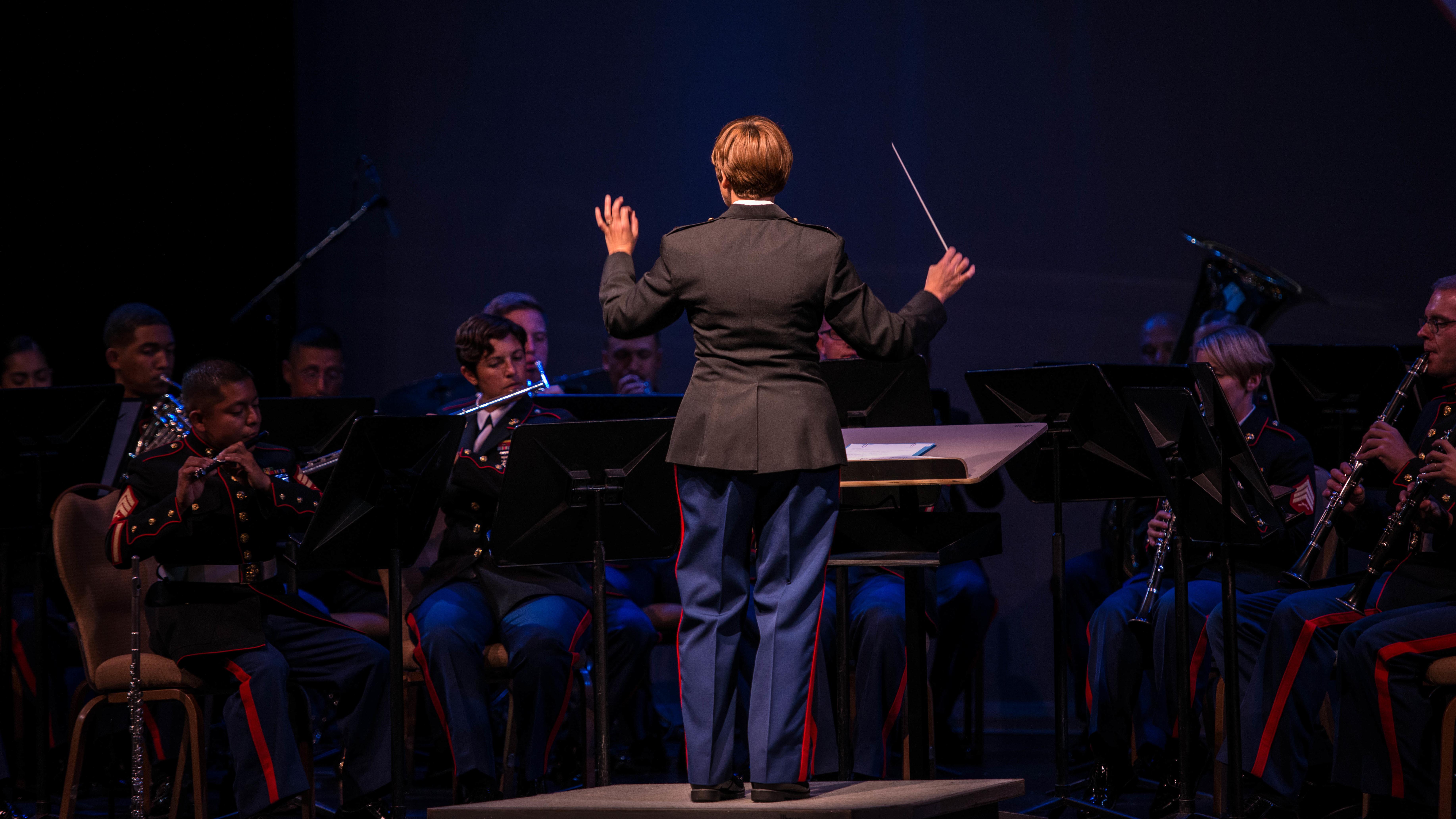 Marines honor fallen during concert