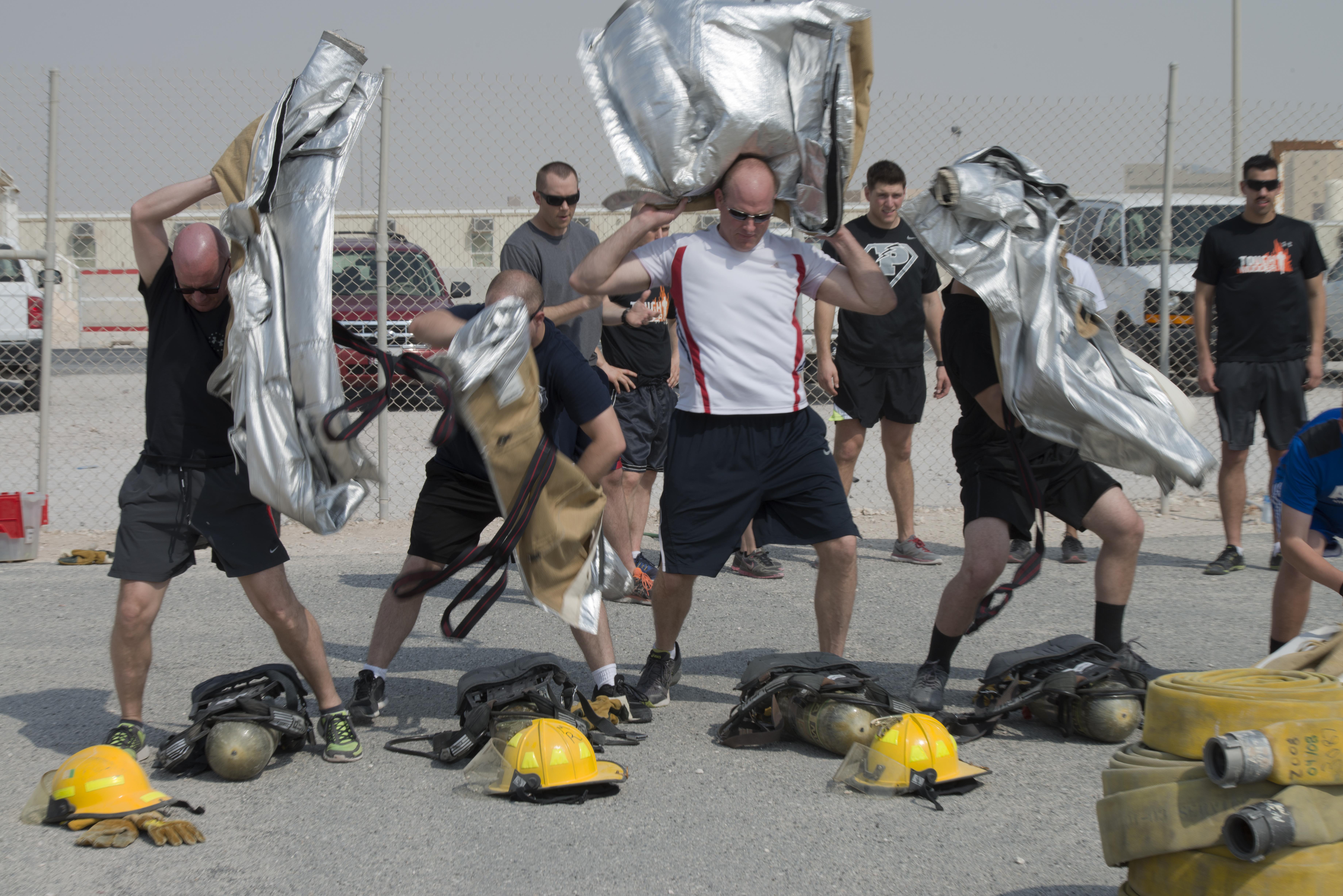 Fire Muster: The AUAB Firefighter experience > U.S. Air Forces Central ...