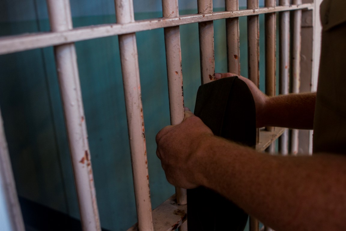 Marines tour Alcatraz Island during San Francisco Fleet Week