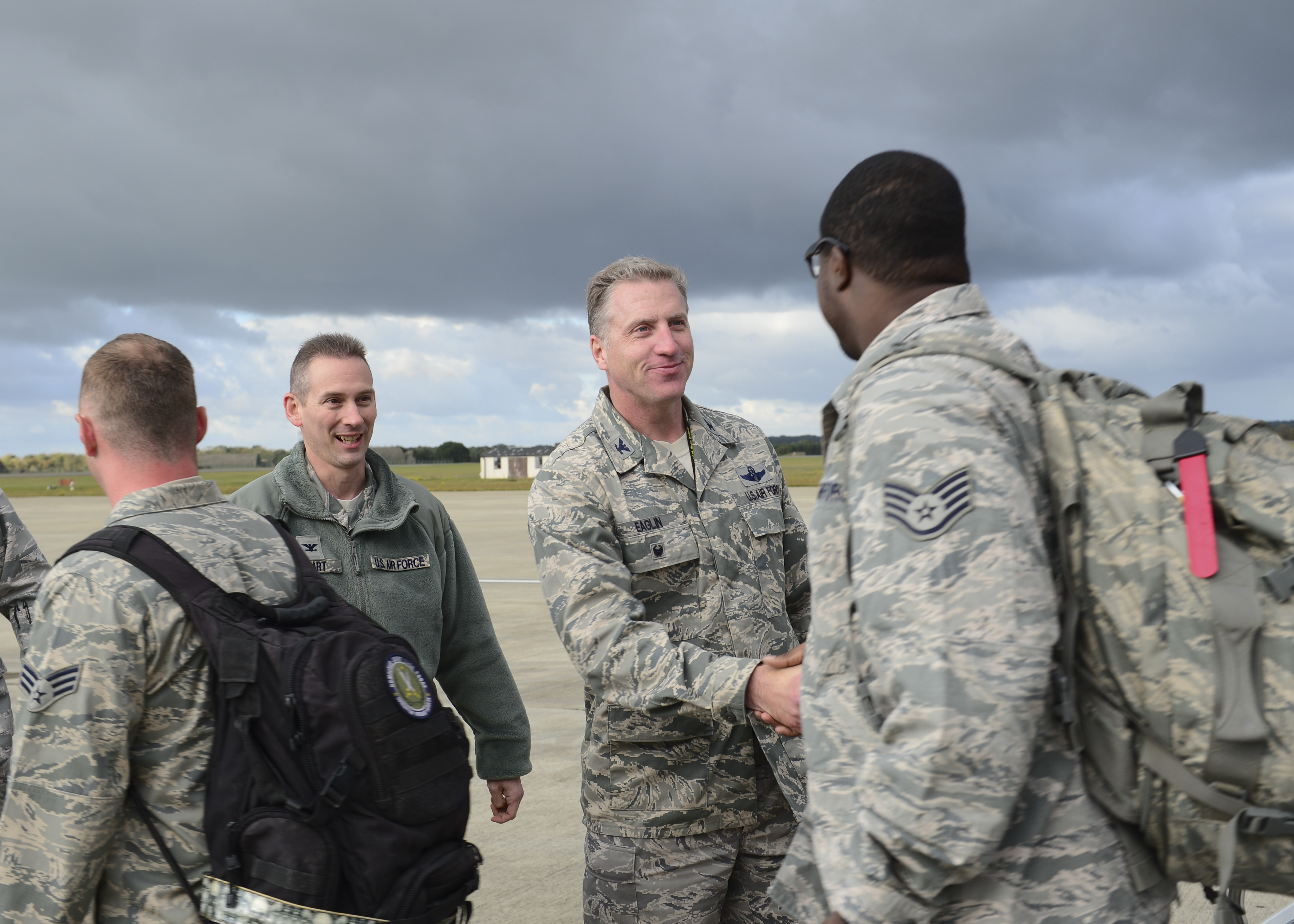 494th Fighter Squadron Homecoming