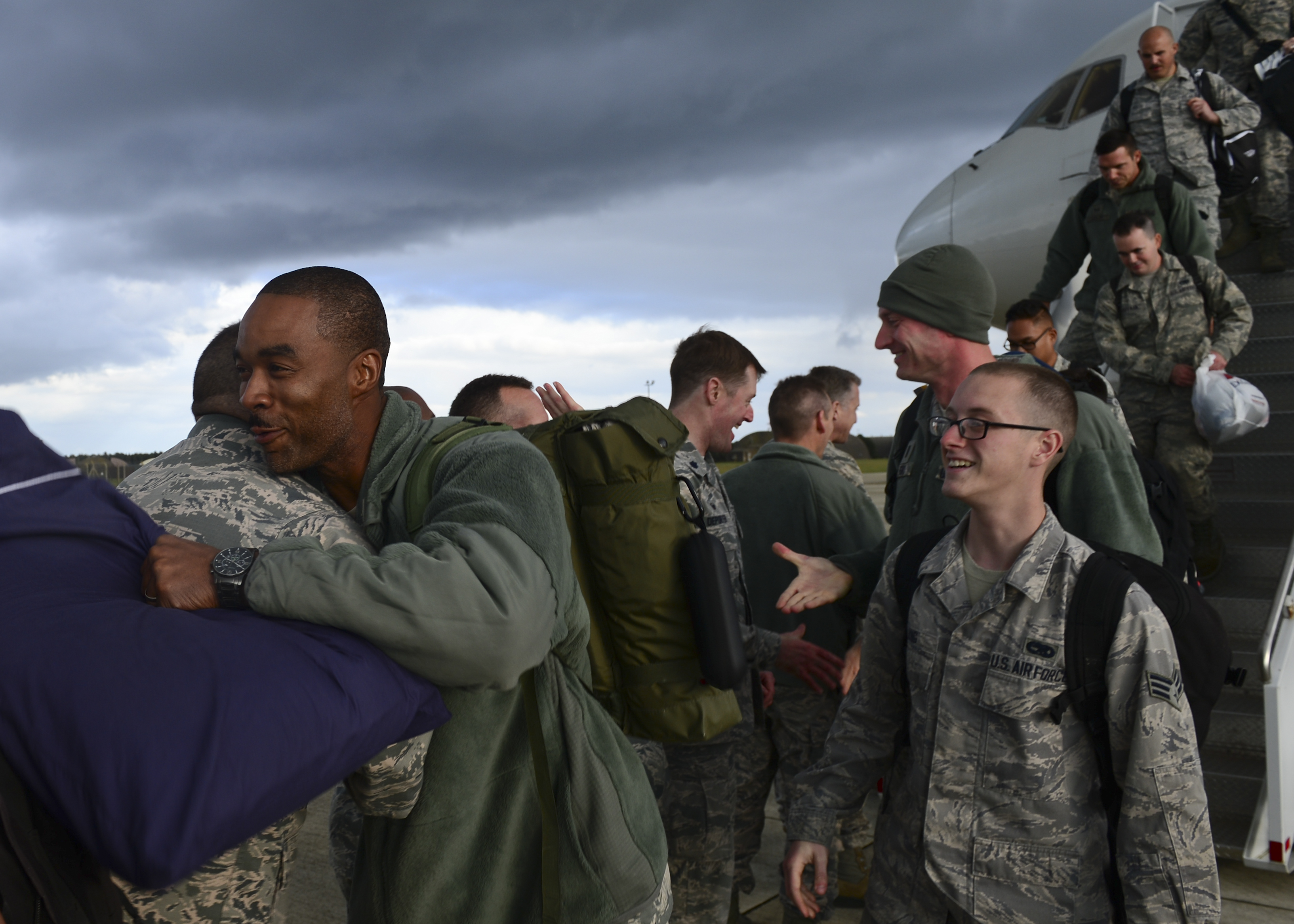 494th Fighter Squadron Homecoming