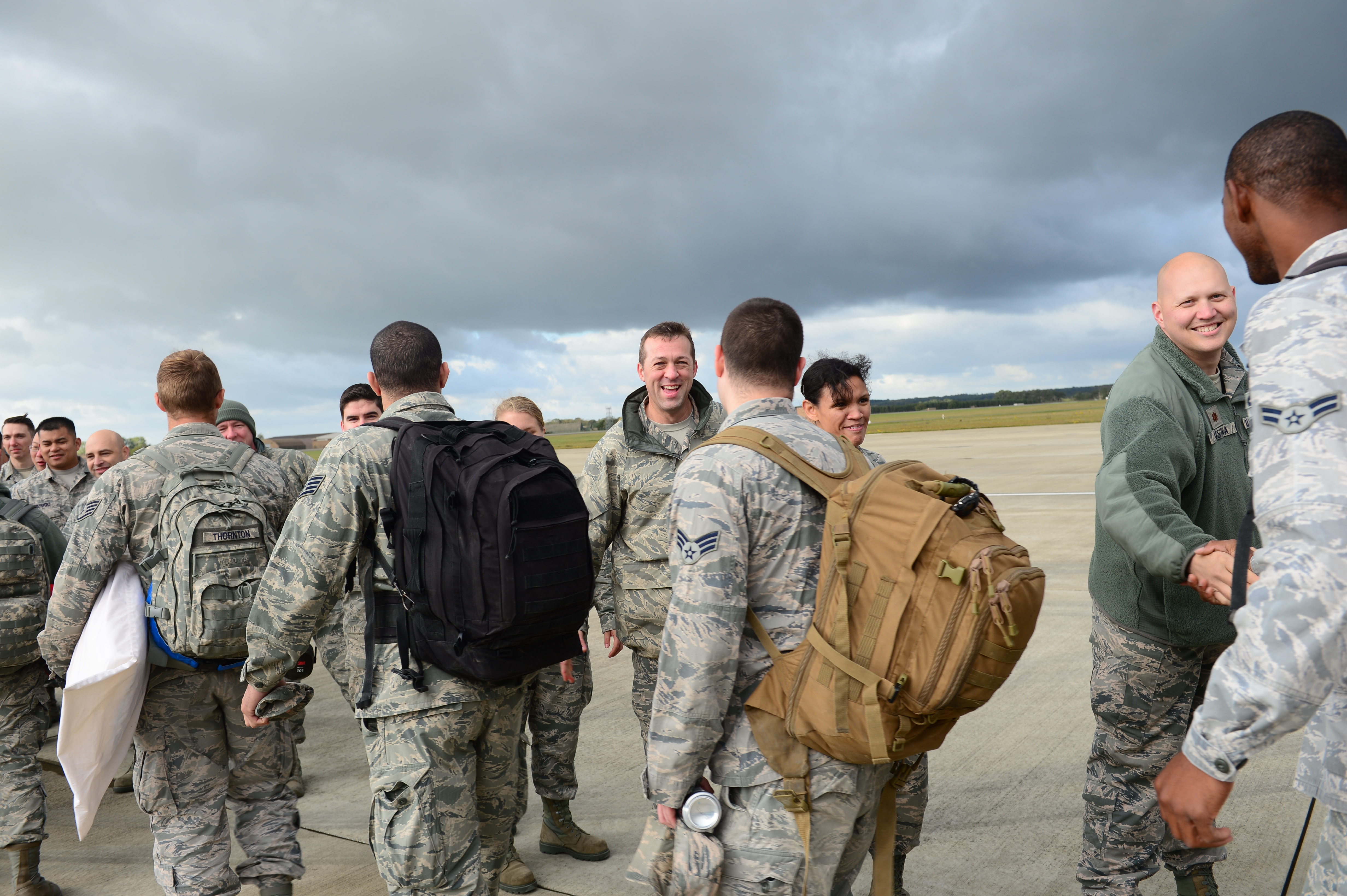 494th Fighter Squadron Homecoming