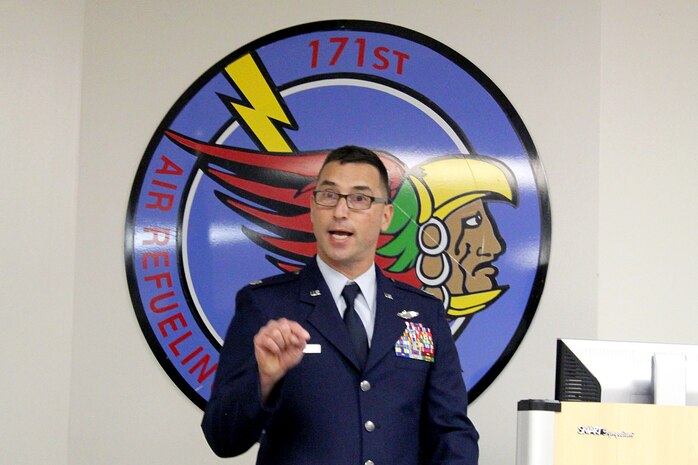 171st ARS Change of Command