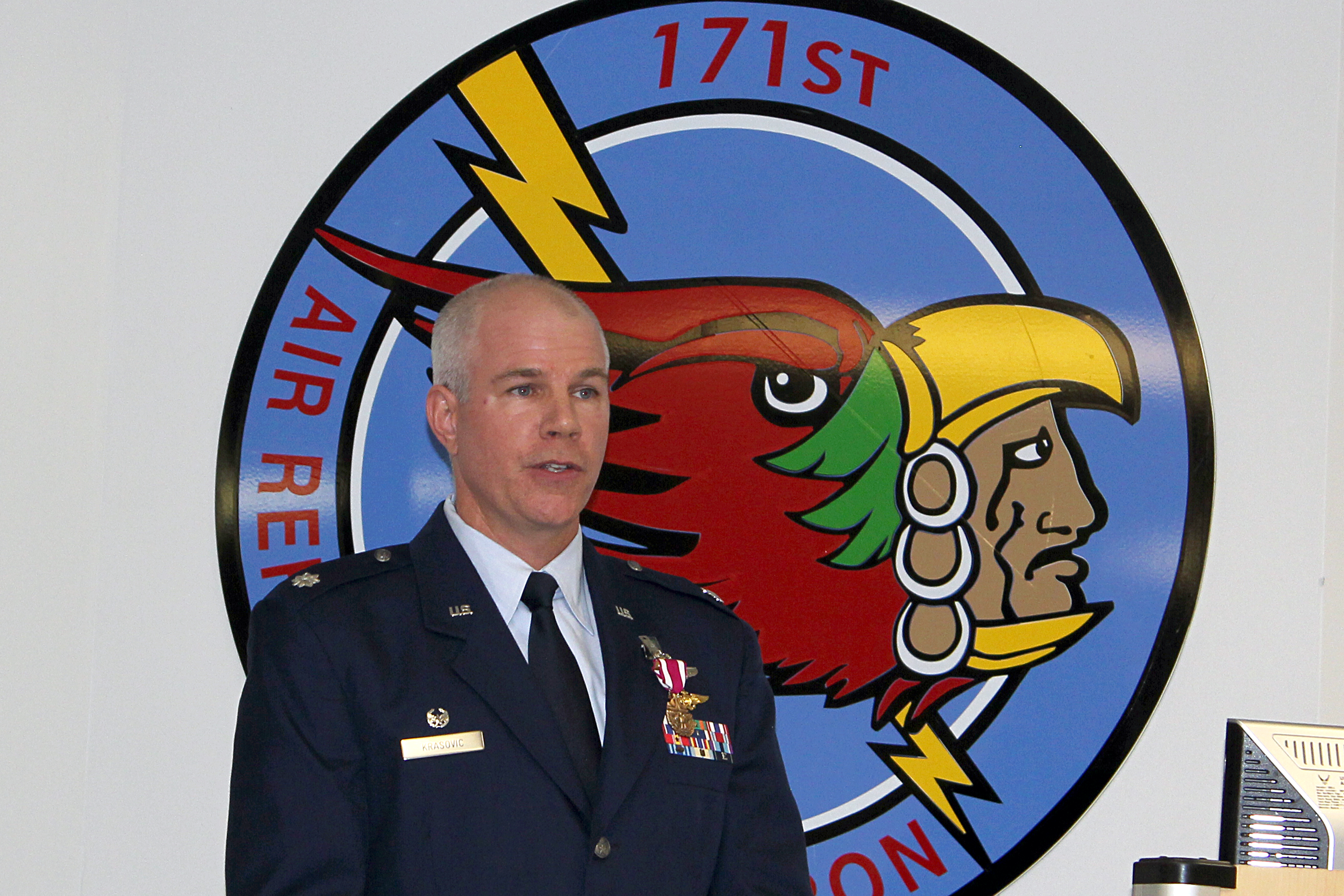 171st ARS Change of Command