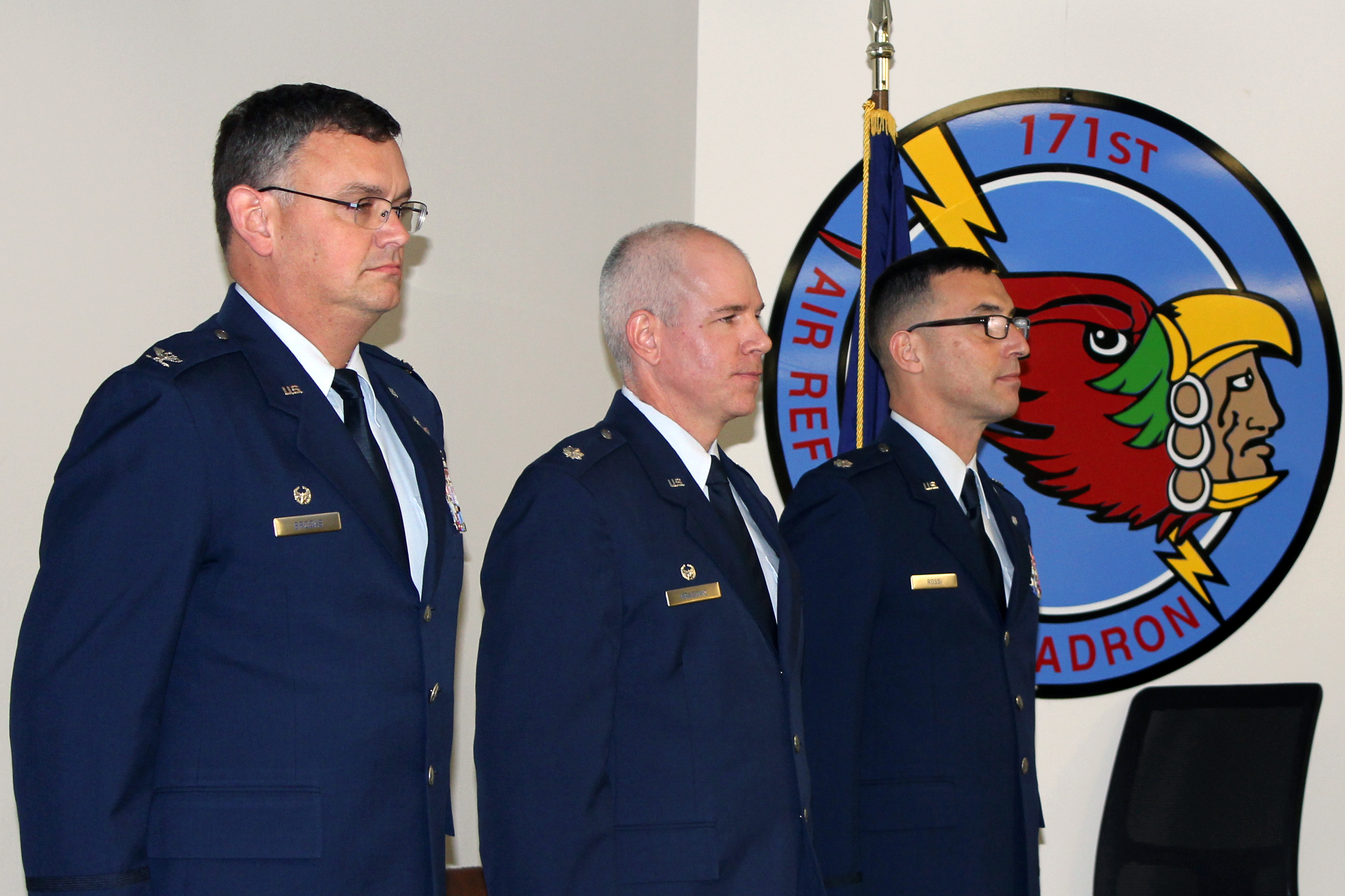 171st ARS Change of Command