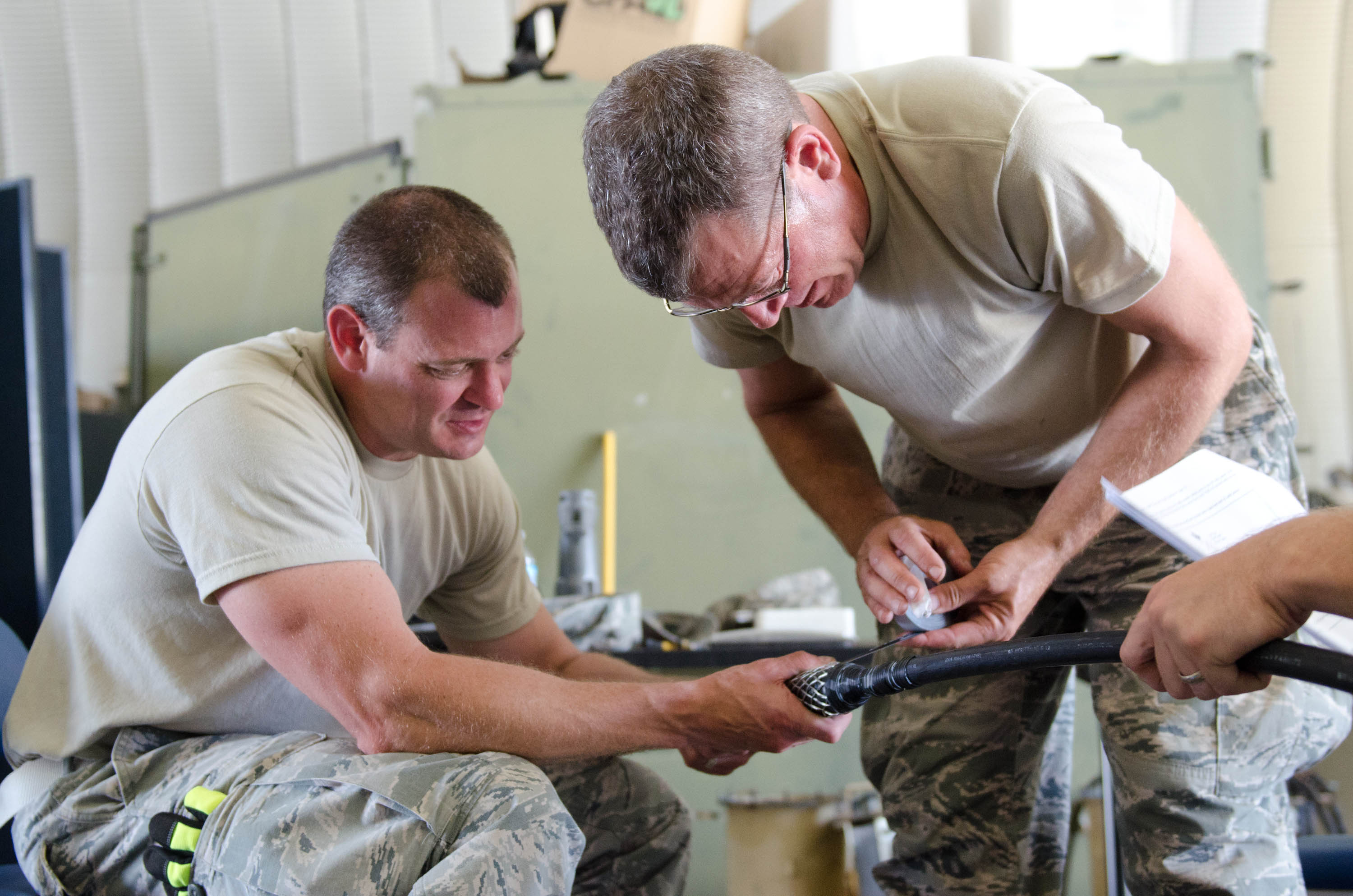 Civil Engineers conduct training mission at March Air Reserve Base