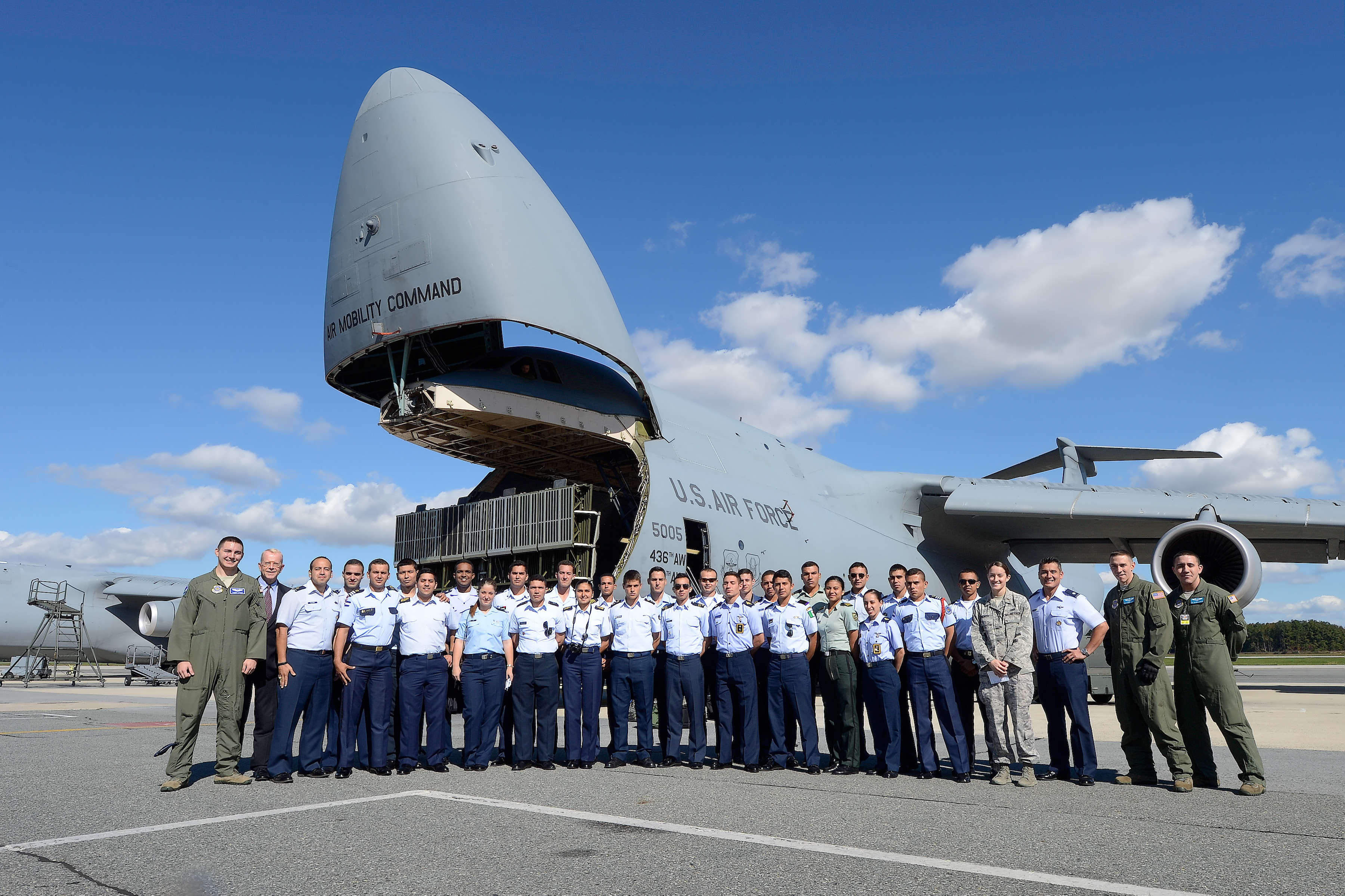 Latin American cadets learn about airlift > Dover Air Force Base ...