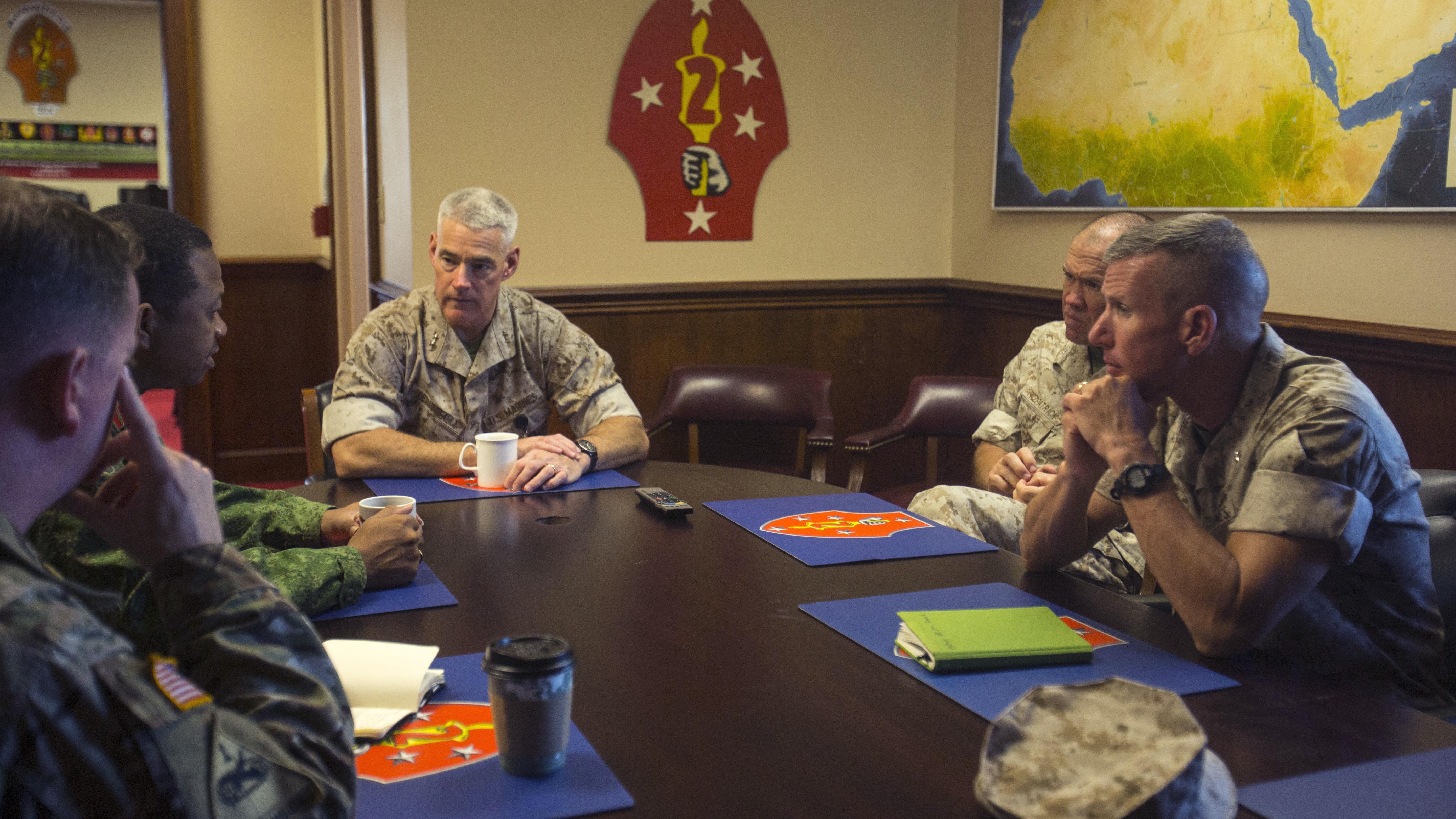 Belize Defence Force leaders visit Camp Lejeune > Marine Corps Base ...