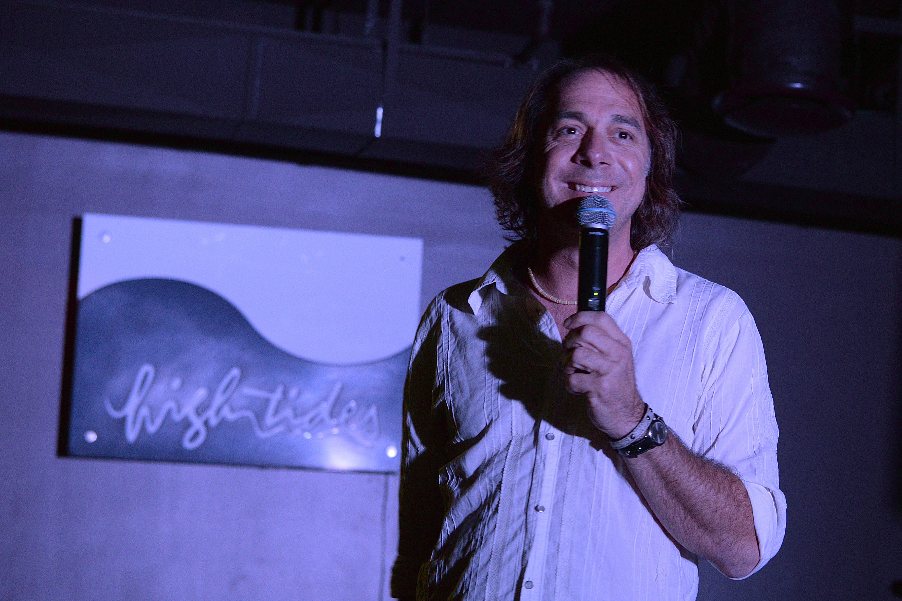 Troops, Family members laugh with morale-building comedians