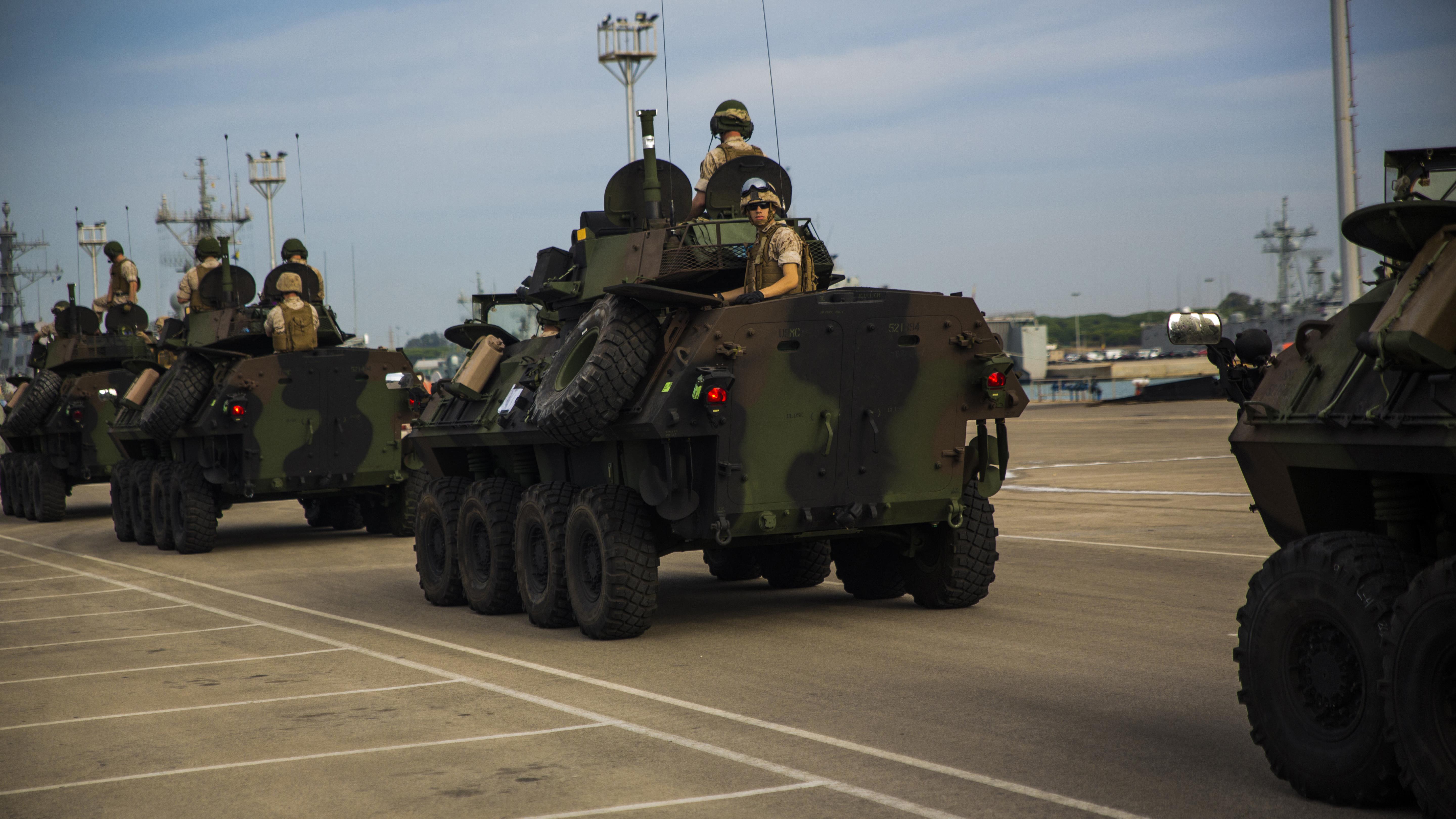 Delta Co., 4th LAR Bn. prepares for long road ahead in Trident Juncture ...