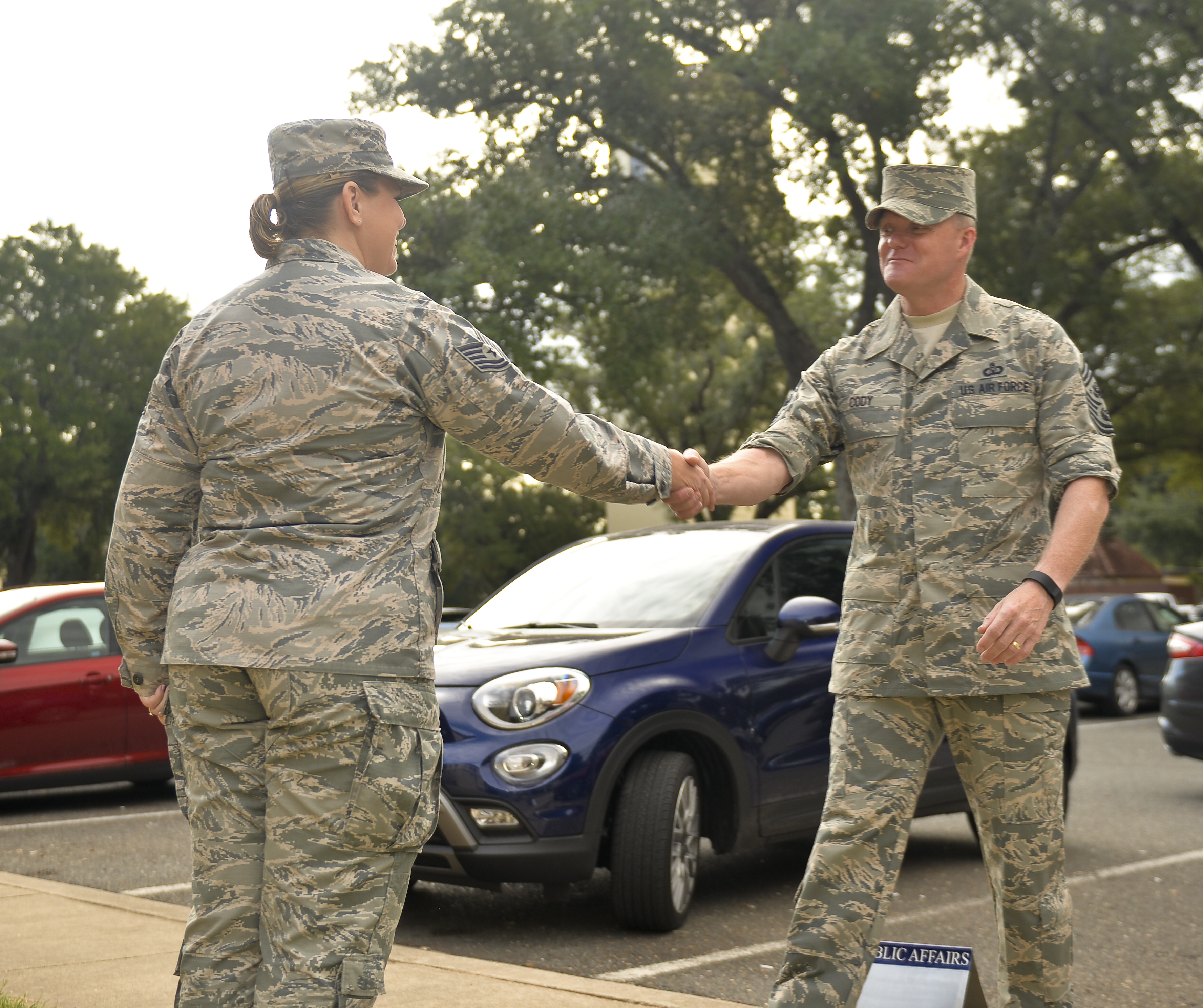 Chief Cody talks Air Force with AFGSC Airmen > Barksdale Air Force Base ...