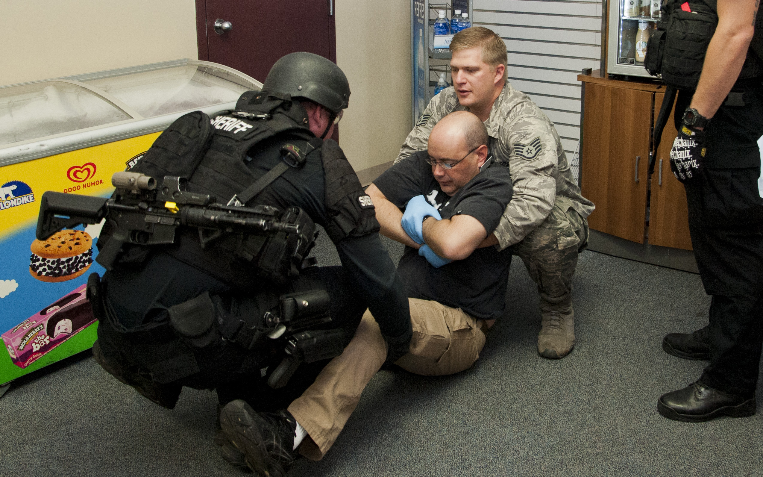 Cheyenne Mountain exercises inside the mountain > Peterson and ...