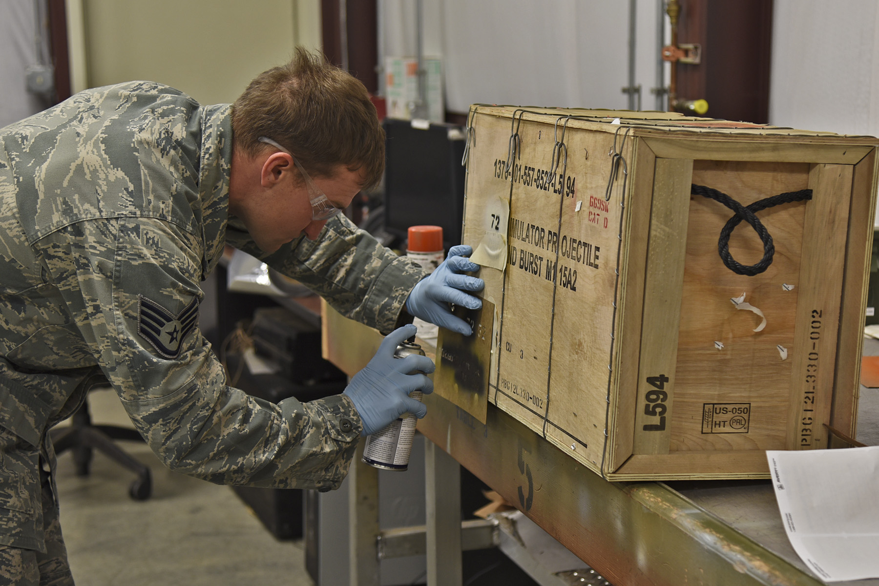 A hand on every munition > Fairchild Air Force Base > Display