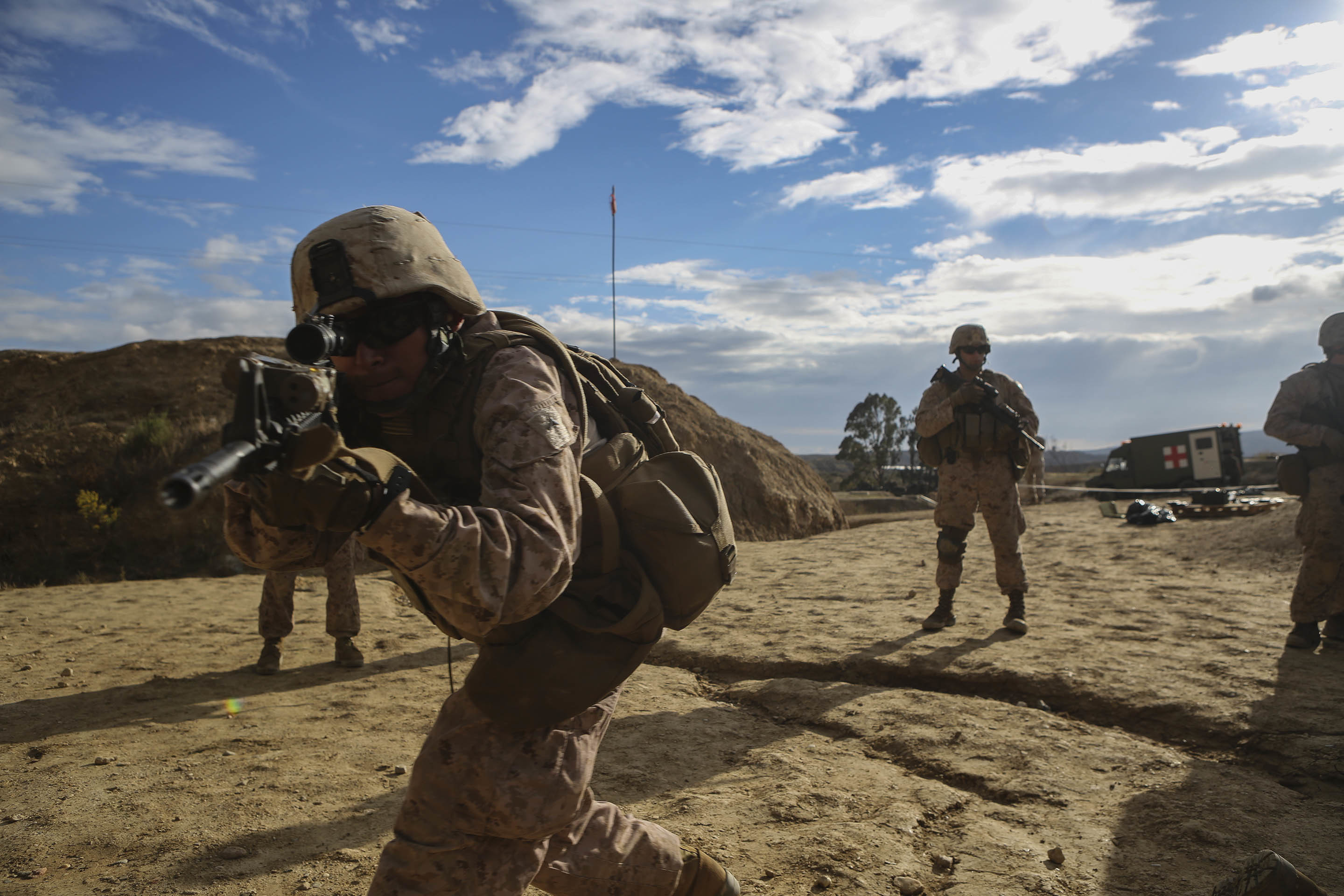 4th LAR Conducts Live Fire Drills in Spain