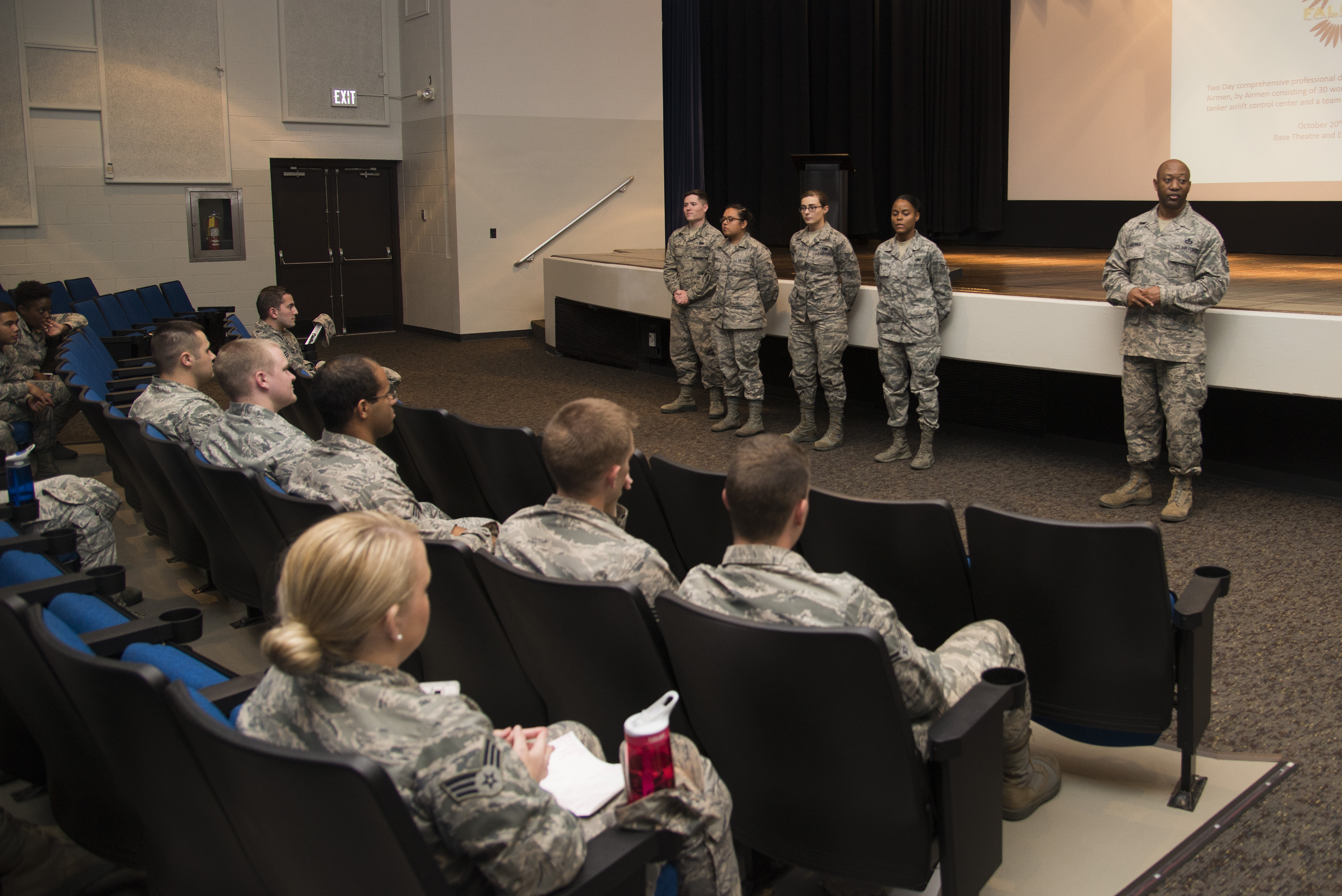Airmen leadership conference focuses on ‘deeds not words’ > Scott Air ...