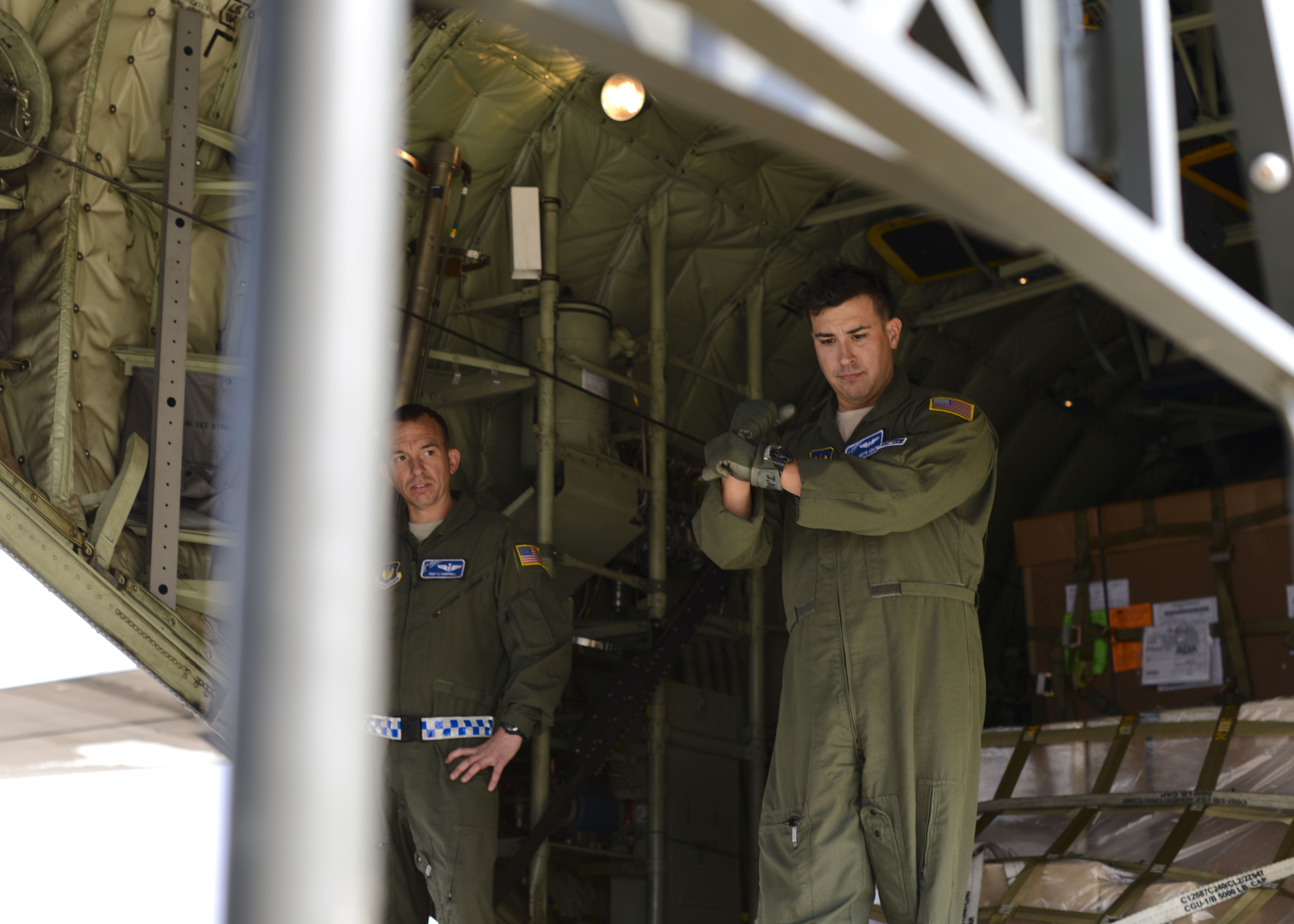 Do you even airlift? 724 AMS loads cargo > Aviano Air Base > Display