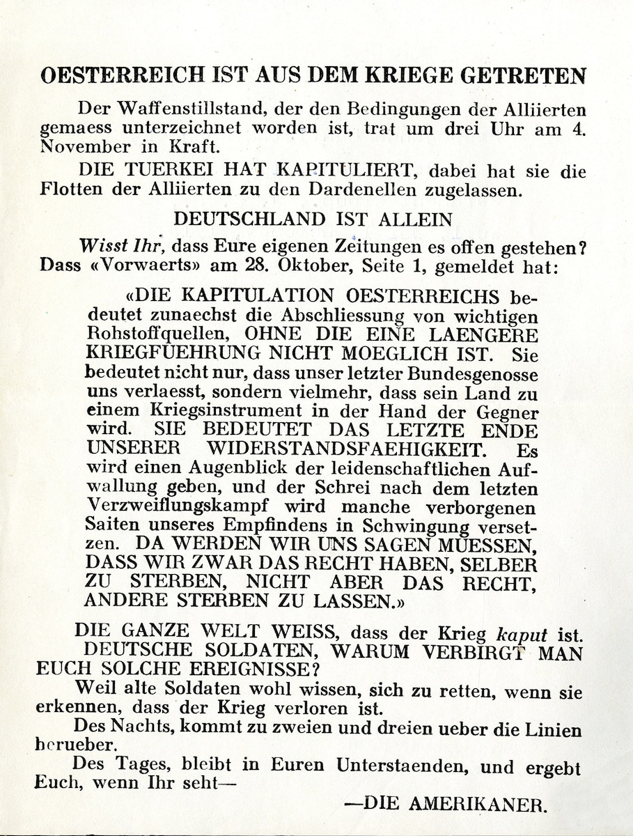 wwii propaganda leaflets